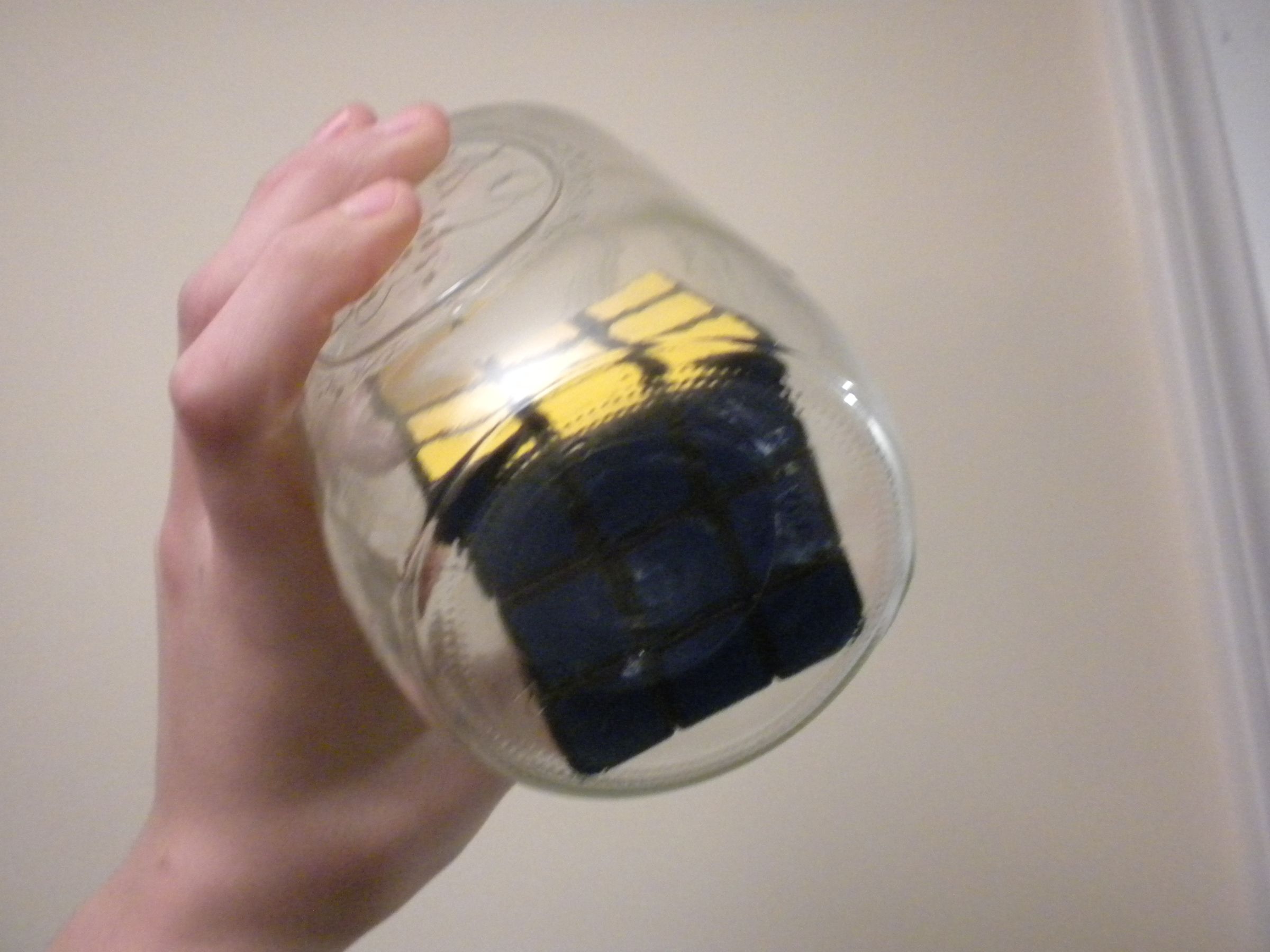 "impossible" Rubik's Cube in a Bottle / Jar - Instructables