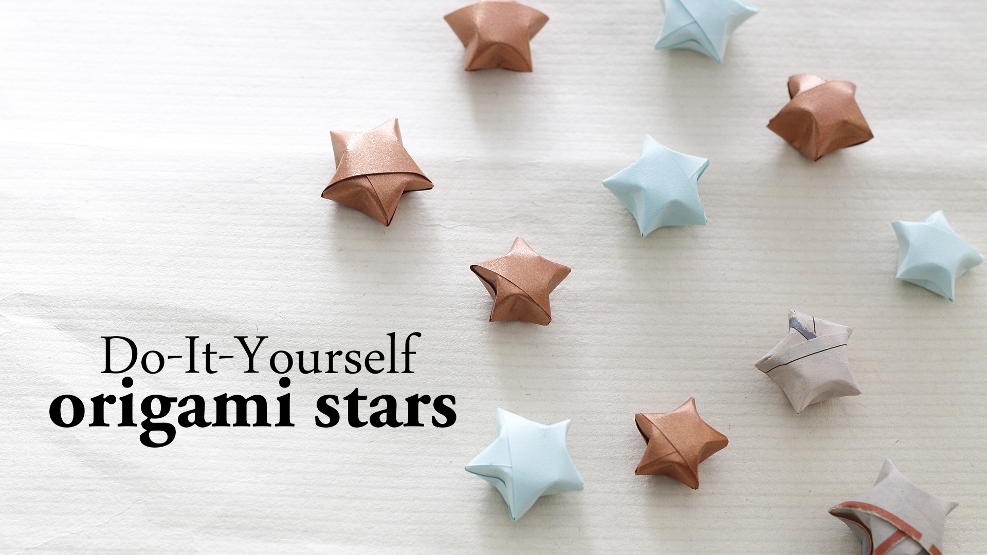DIY : Origami Stars - Instructables