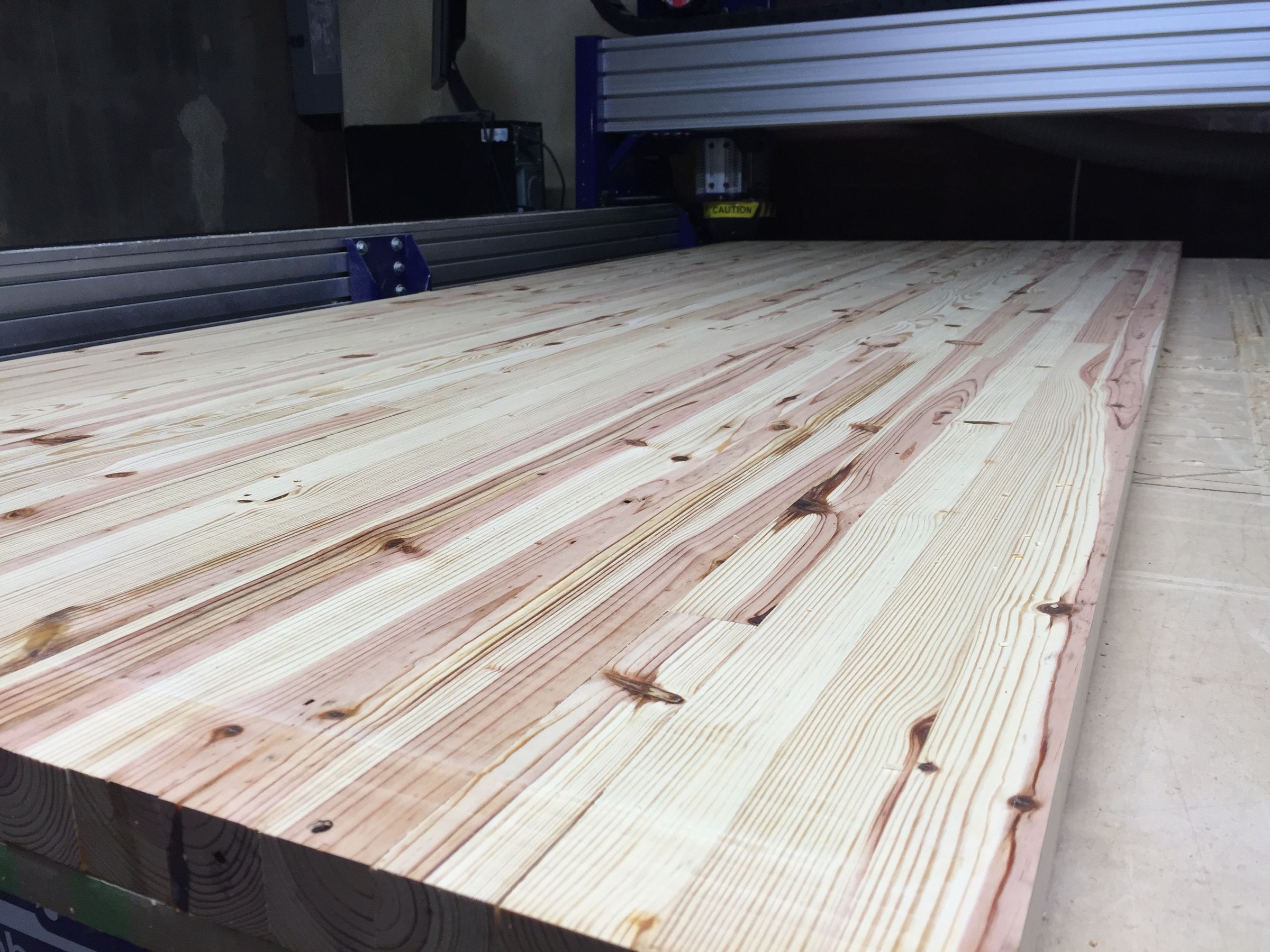 Dining Room Table From Reclaimed Wall Studs : 9 Steps (with Pictures ...