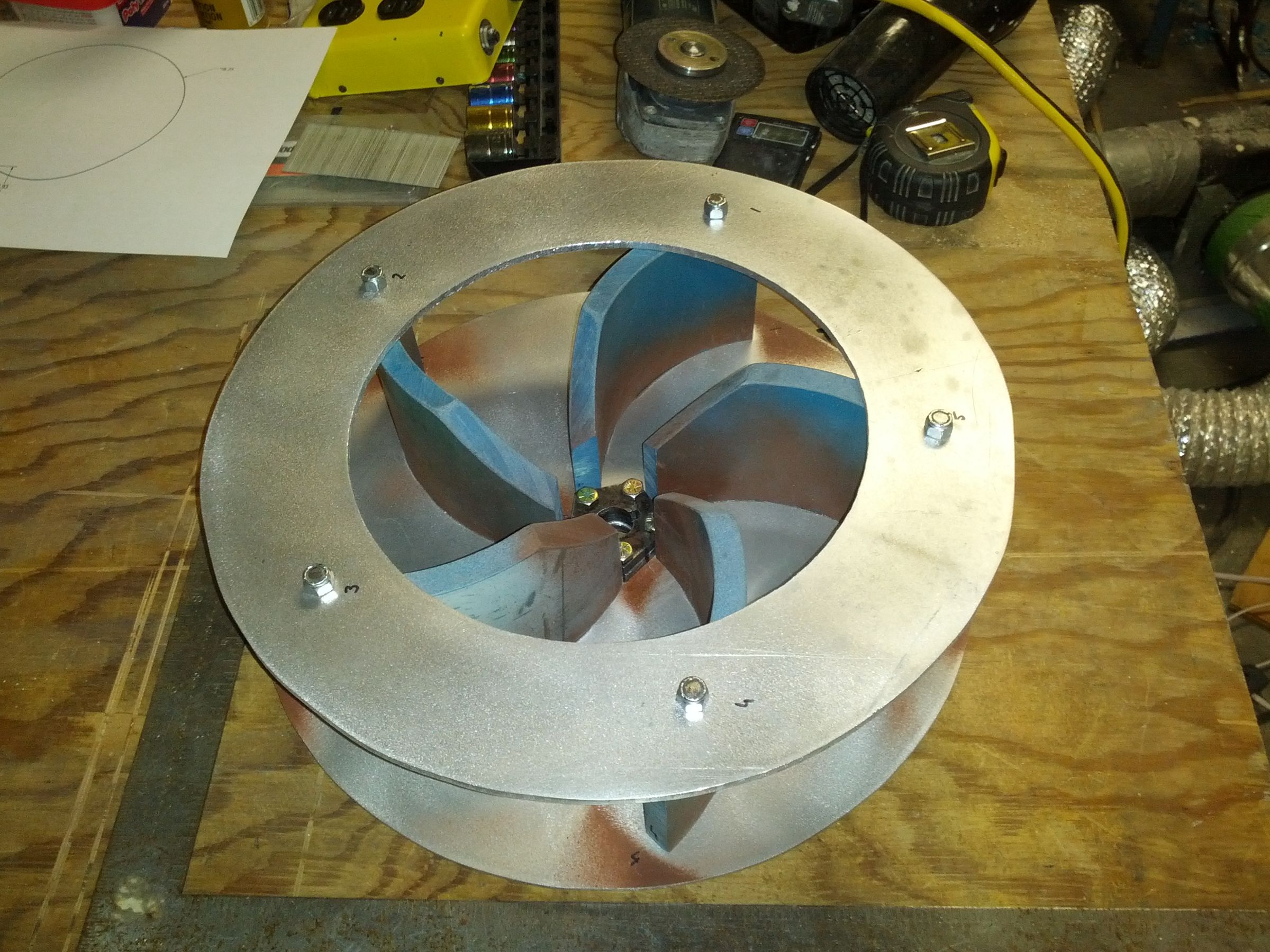 Insulation Vacuum (Homemade Commercial Blower) : 11 Steps (with ...