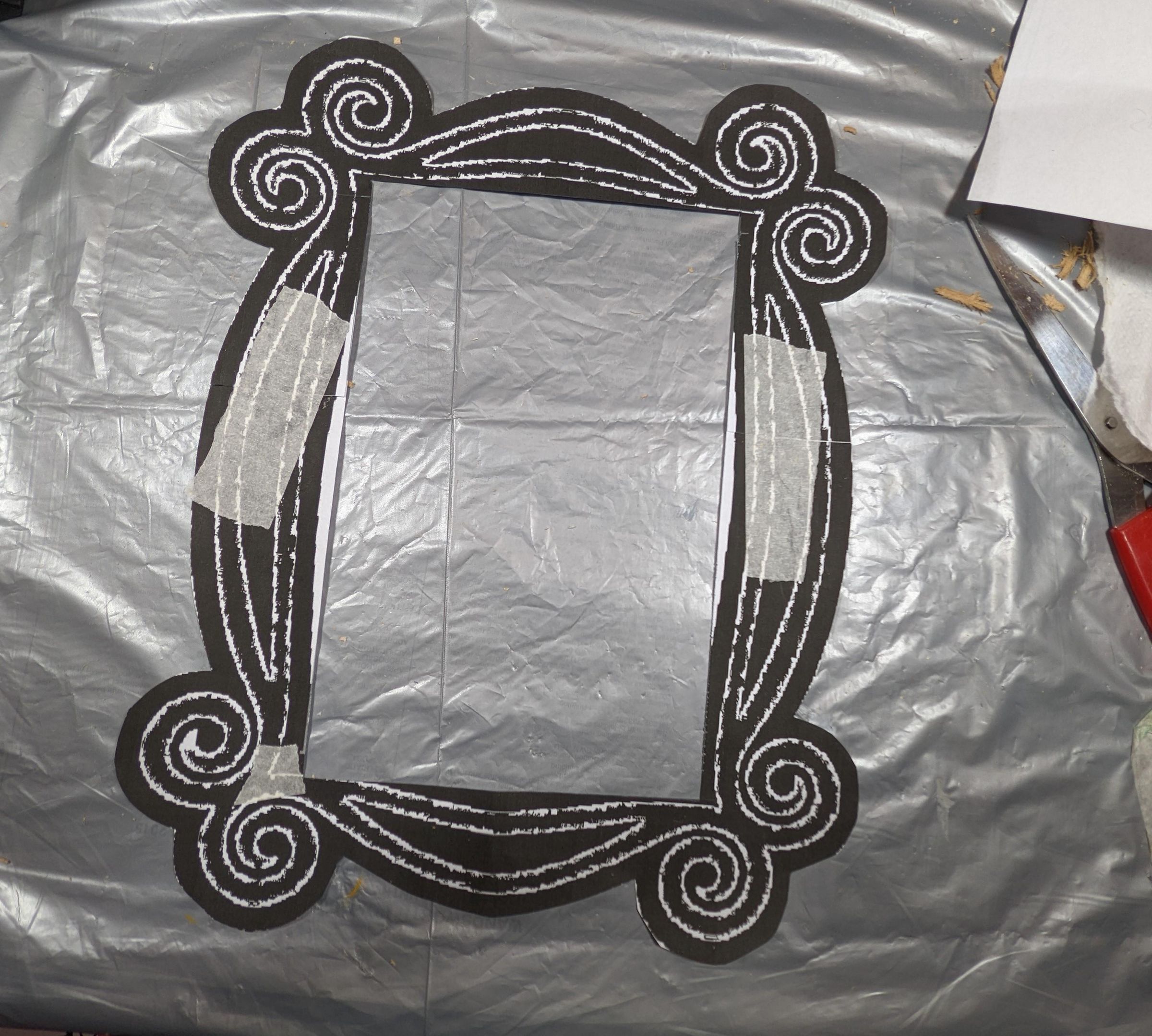 Friends Shadow Box With Hooks and a Shelf : 8 Steps (with Pictures ...