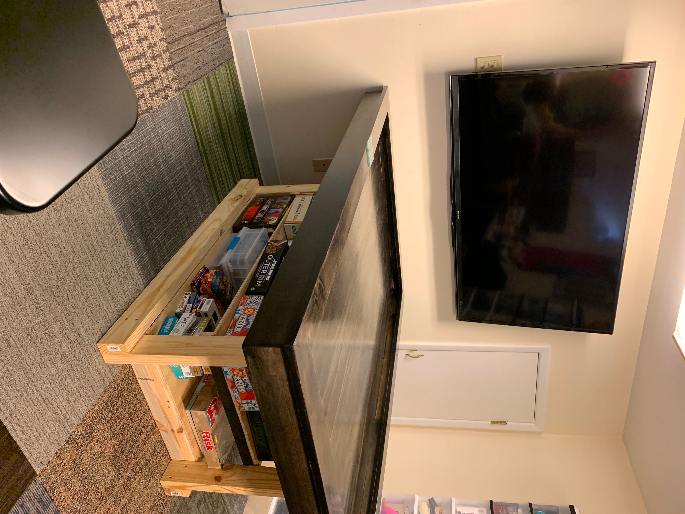 Make Your Own Gaming Table With Built-in Game Storage : 5 Steps (with ...