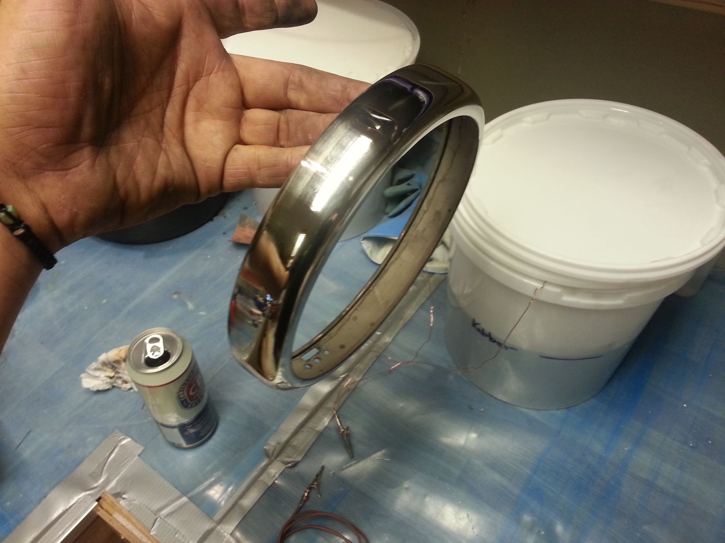 Chrome Plating of Car Headlights and Parts : 9 Steps (with Pictures ...