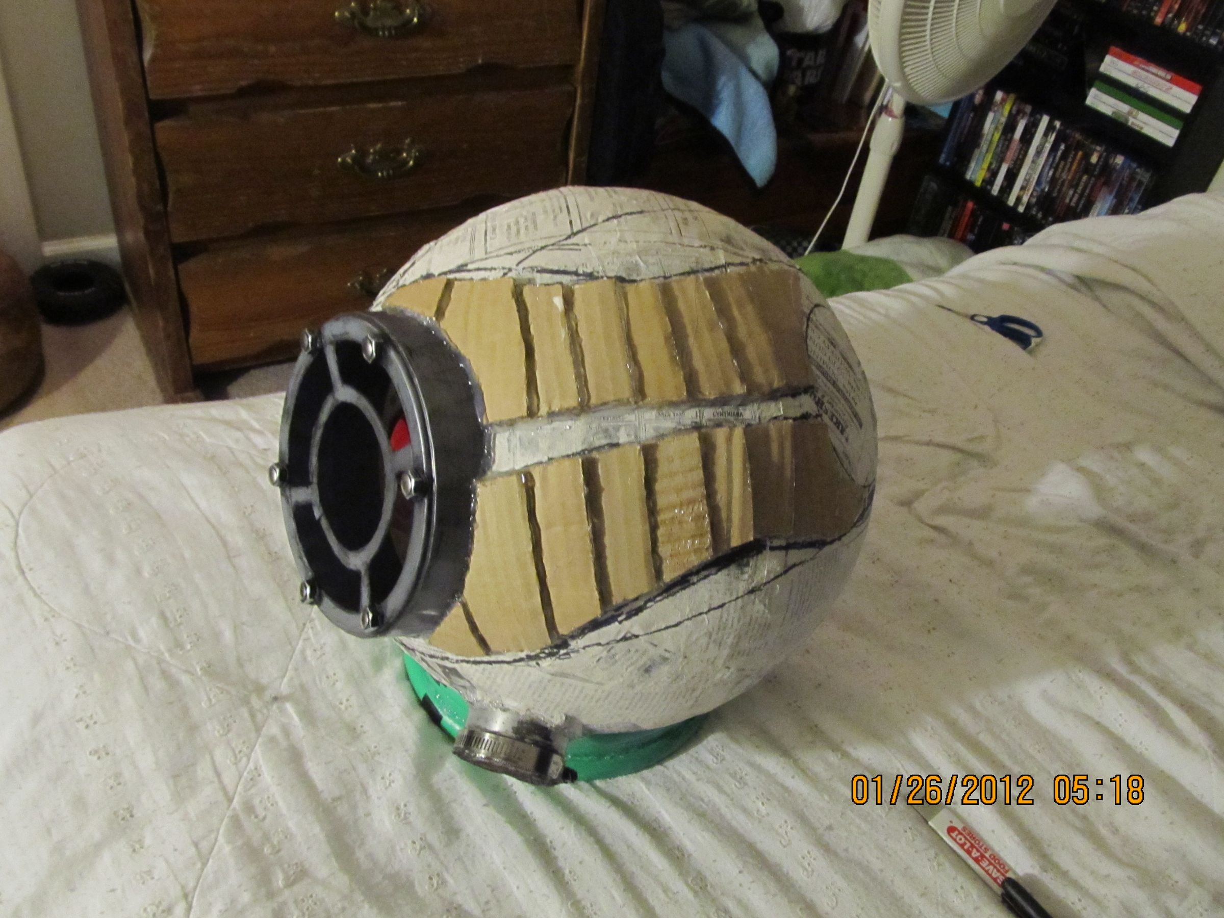 How To: Big Sister, Bioshock 2 Helmet/Lamp : 14 Steps (with Pictures ...