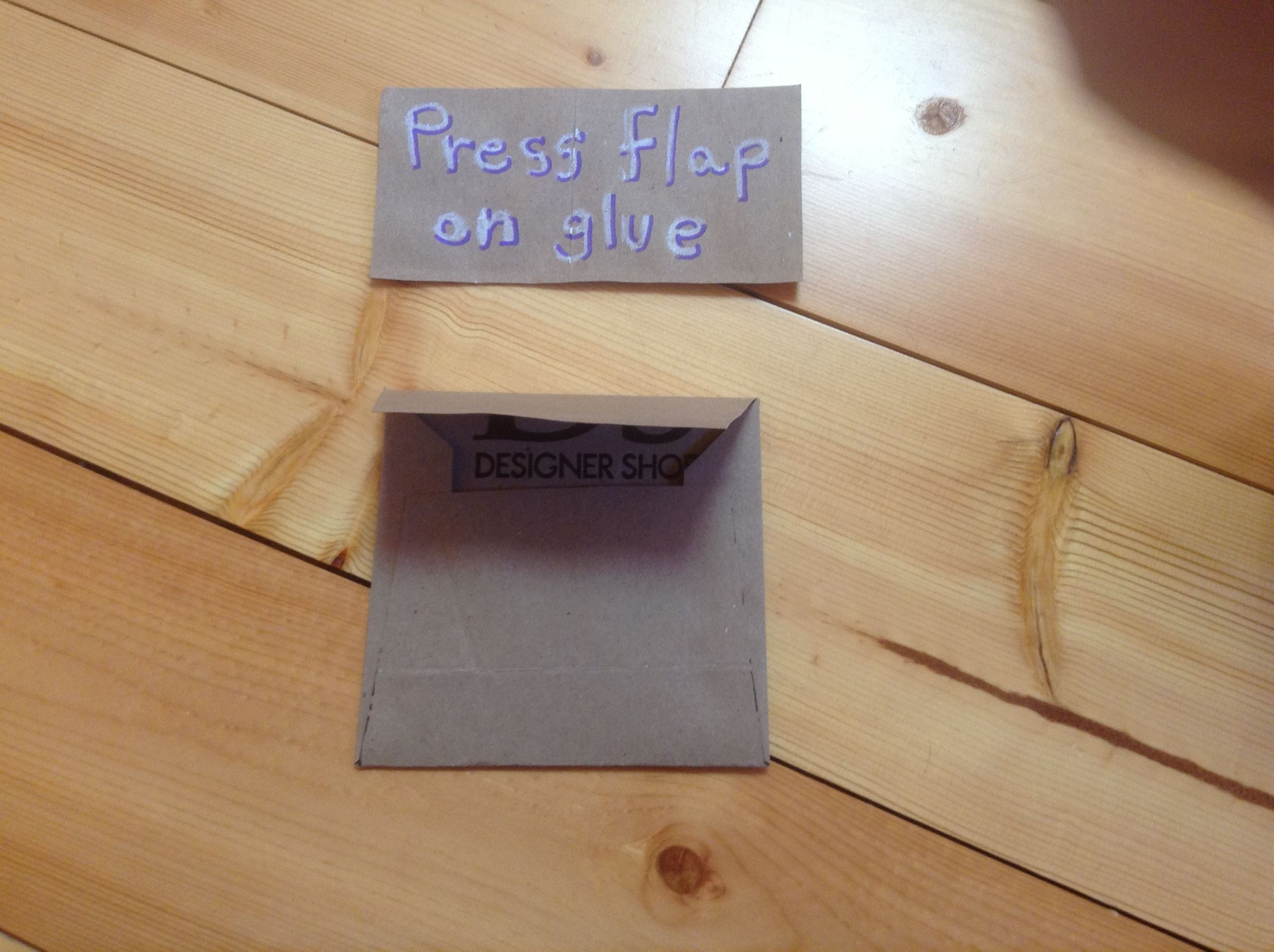 How to Make a Custom Sized Envelope From a Paper Bag : 25 Steps (with ...