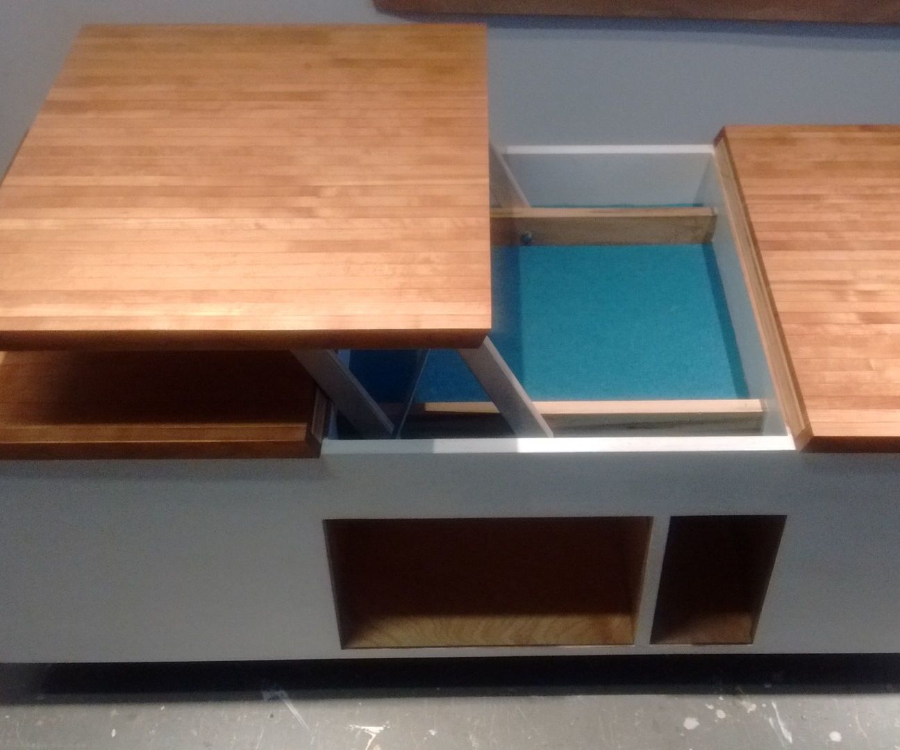 Coffee Table W/ Raising Top/compartment : 8 Steps (with Pictures ...