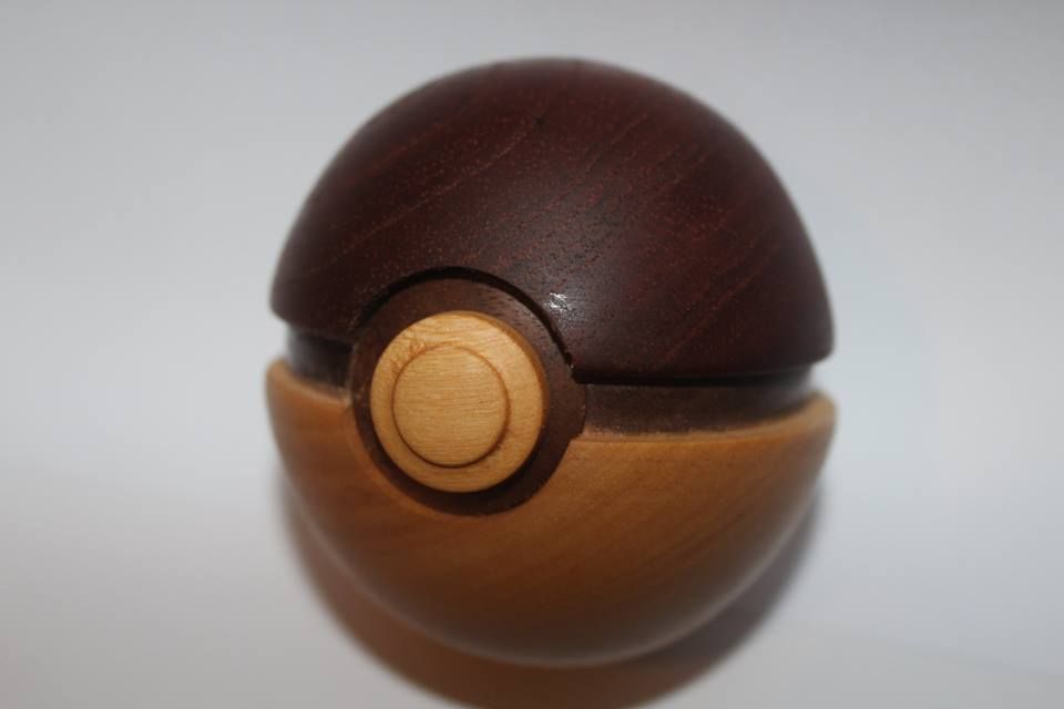 Open Pokeball Side View