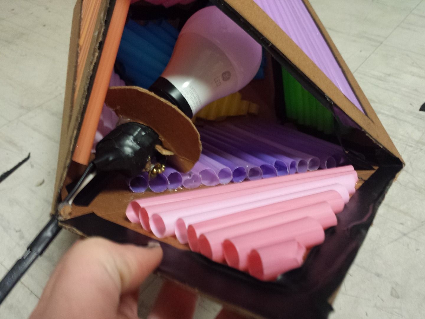 Boba Straw Polyhedron Lamp : 5 Steps (with Pictures) - Instructables