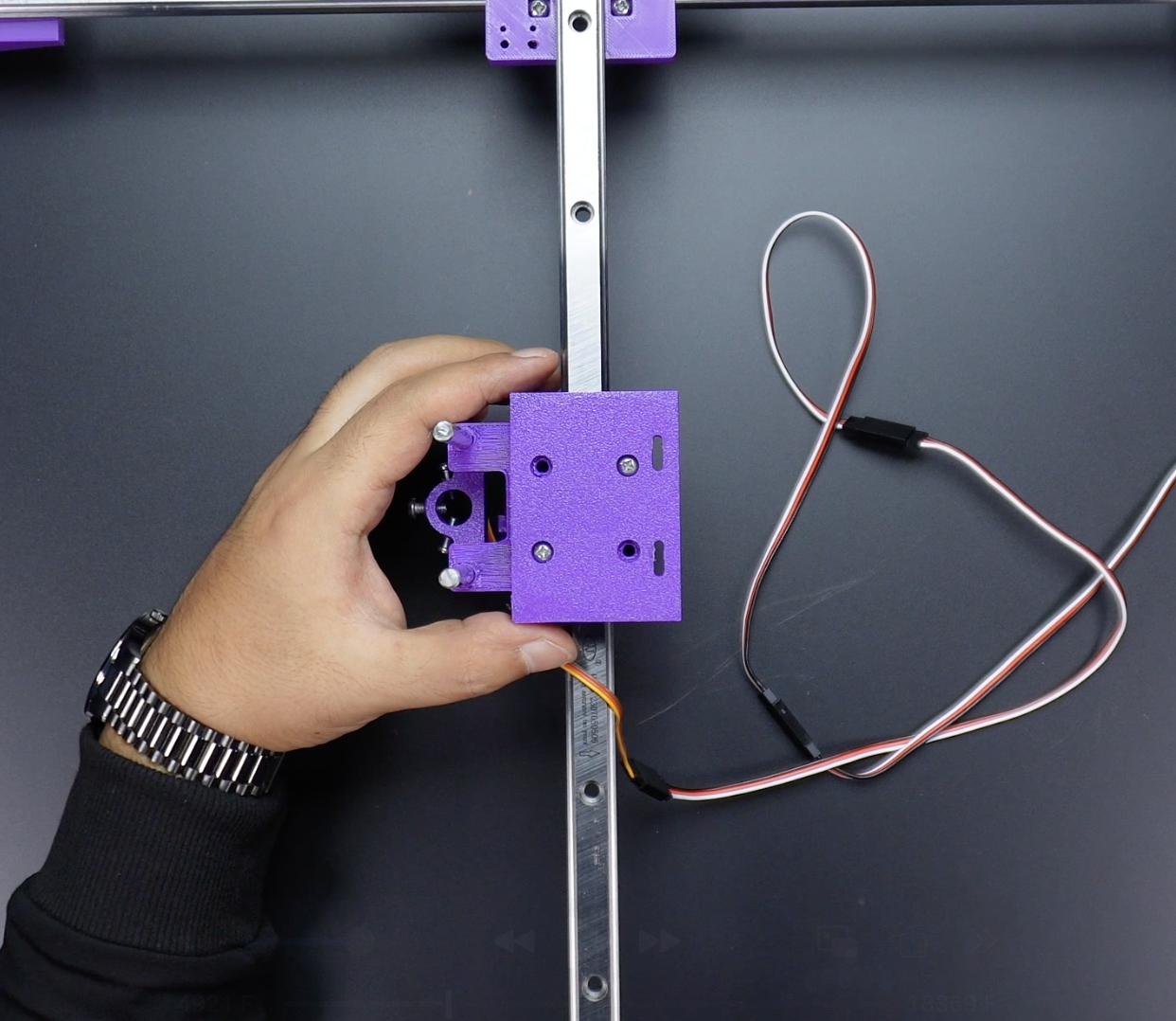 Build a Simple 3D Printed CNC Plotter Machine : 8 Steps (with Pictures ...