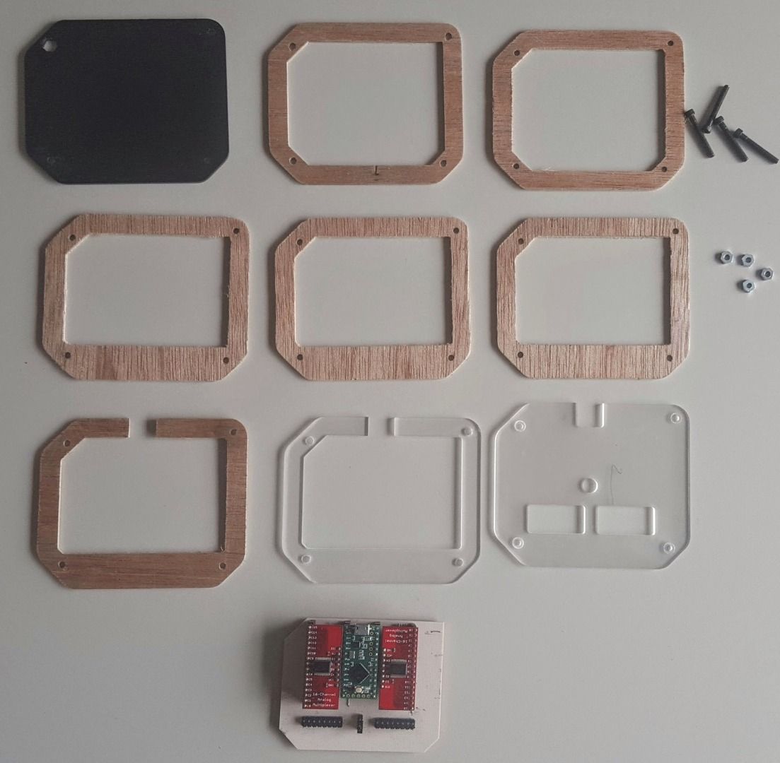 Multi Touch/Force Midi Drum Pad (O-mat) : 12 Steps (with Pictures ...