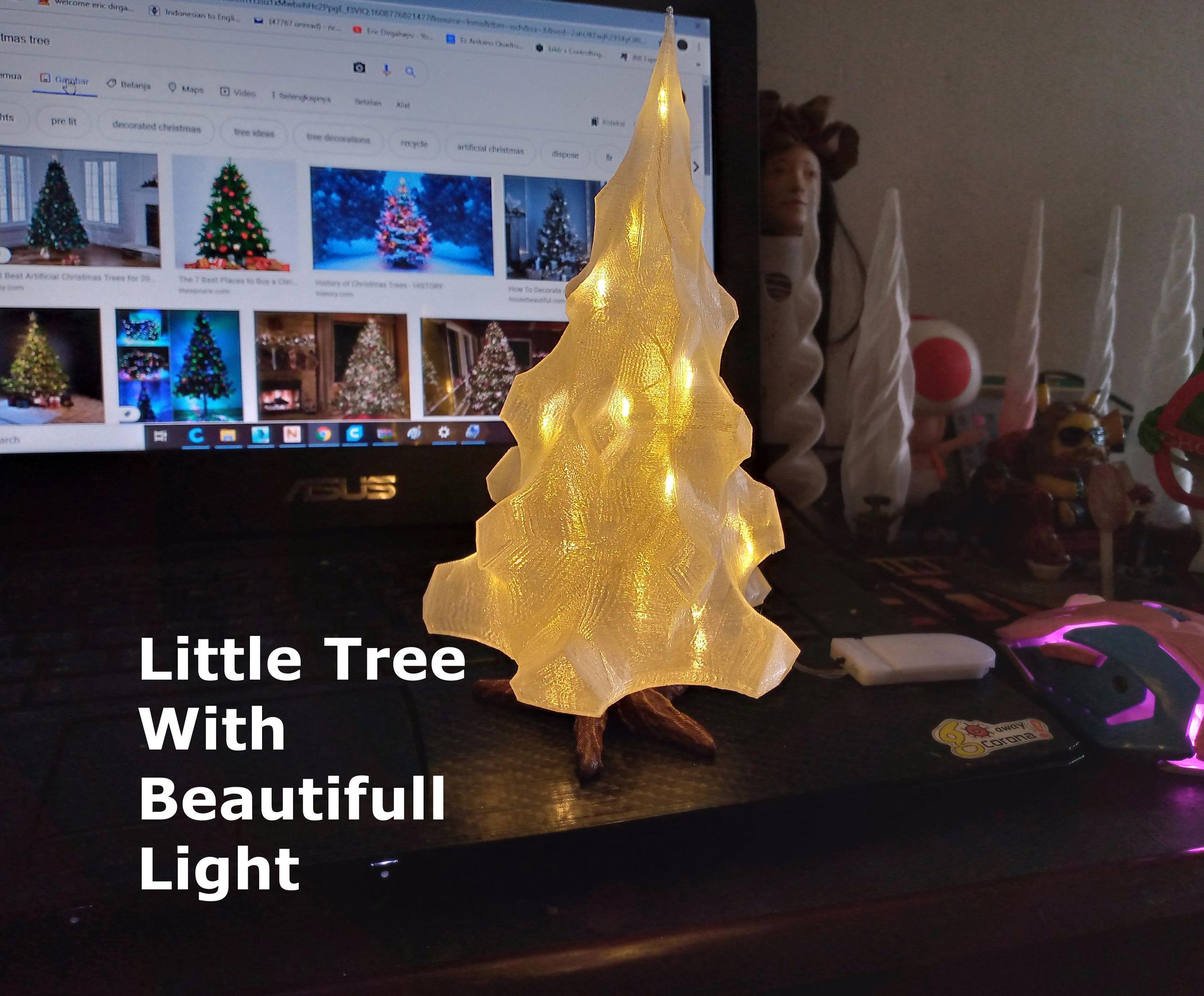Little Tree With Beautifull Light : 6 Steps - Instructables
