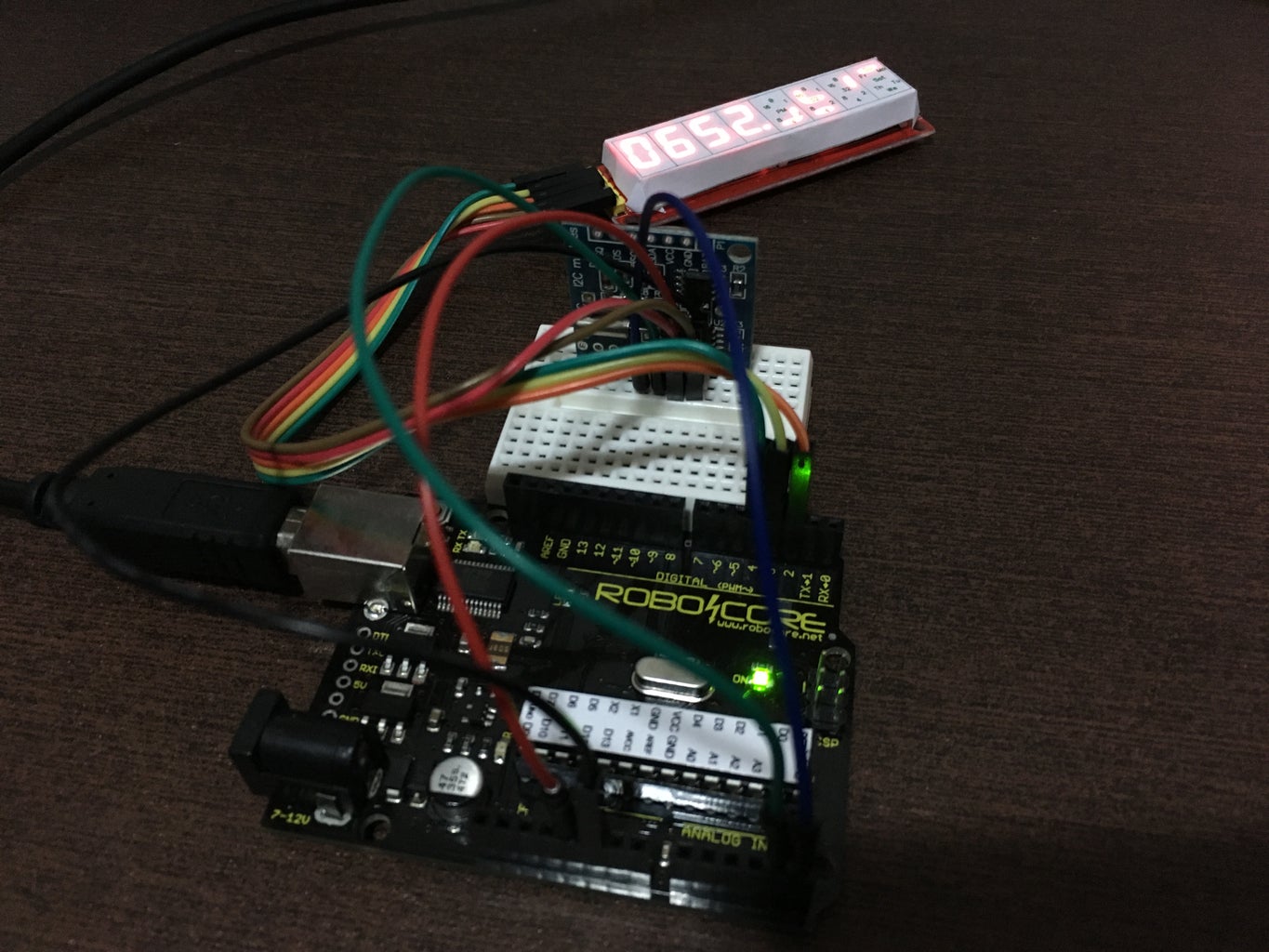 Digital & Binary Clock in 8 Digits X 7 Segments LED Display : 4 Steps ... Digital & Binary Clock in 8 Digits X 7 Segments LED Display : 4 Steps ...