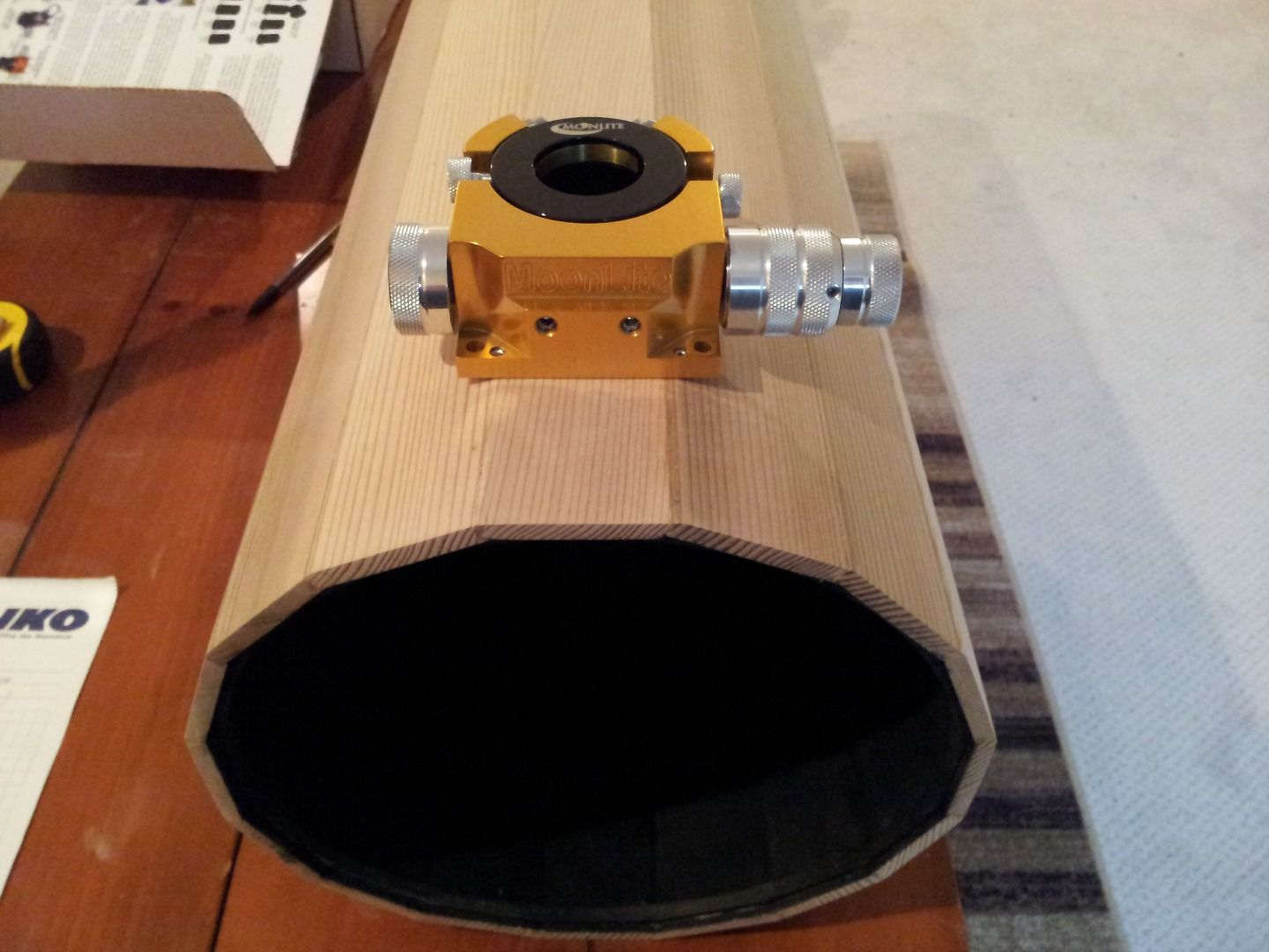 Wooden Telescope Part 2: Tube and Mount : 14 Steps (with Pictures ...
