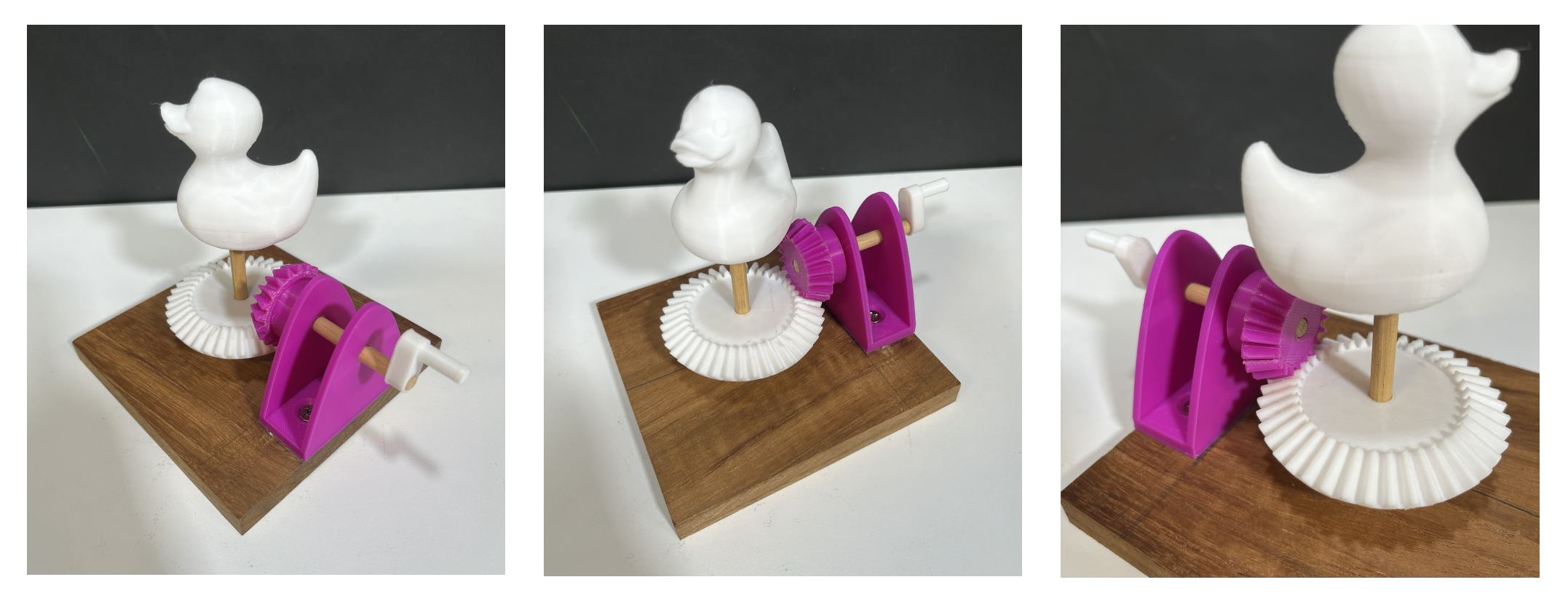 How to Create a Spinning Rubber Duck Gear Mechanism : 7 Steps (with ...