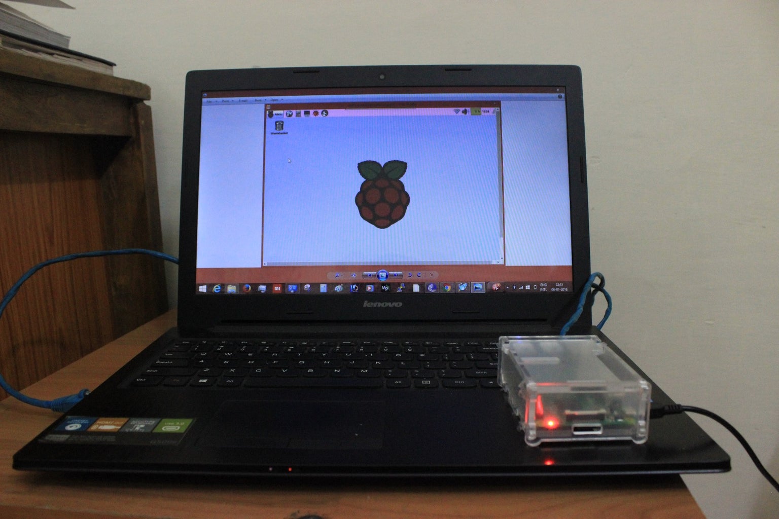 How To Use Raspberry Pi2 With A Laptop Display Using Vnc Server 7 Steps Instructables