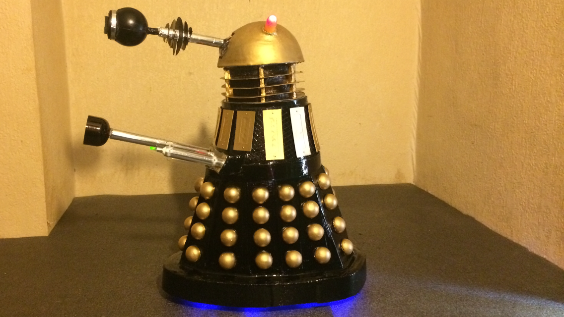 Cardboard Radio Controlled Dalek : 15 Steps (with Pictures) - Instructables
