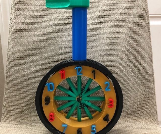 Unicycle Clock : 19 Steps (with Pictures) - Instructables