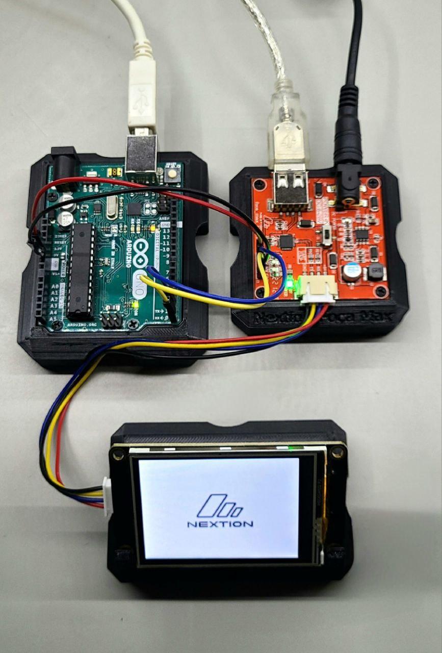 The Easy Nextion Arduino Prototyping Station 8 Steps Instructables