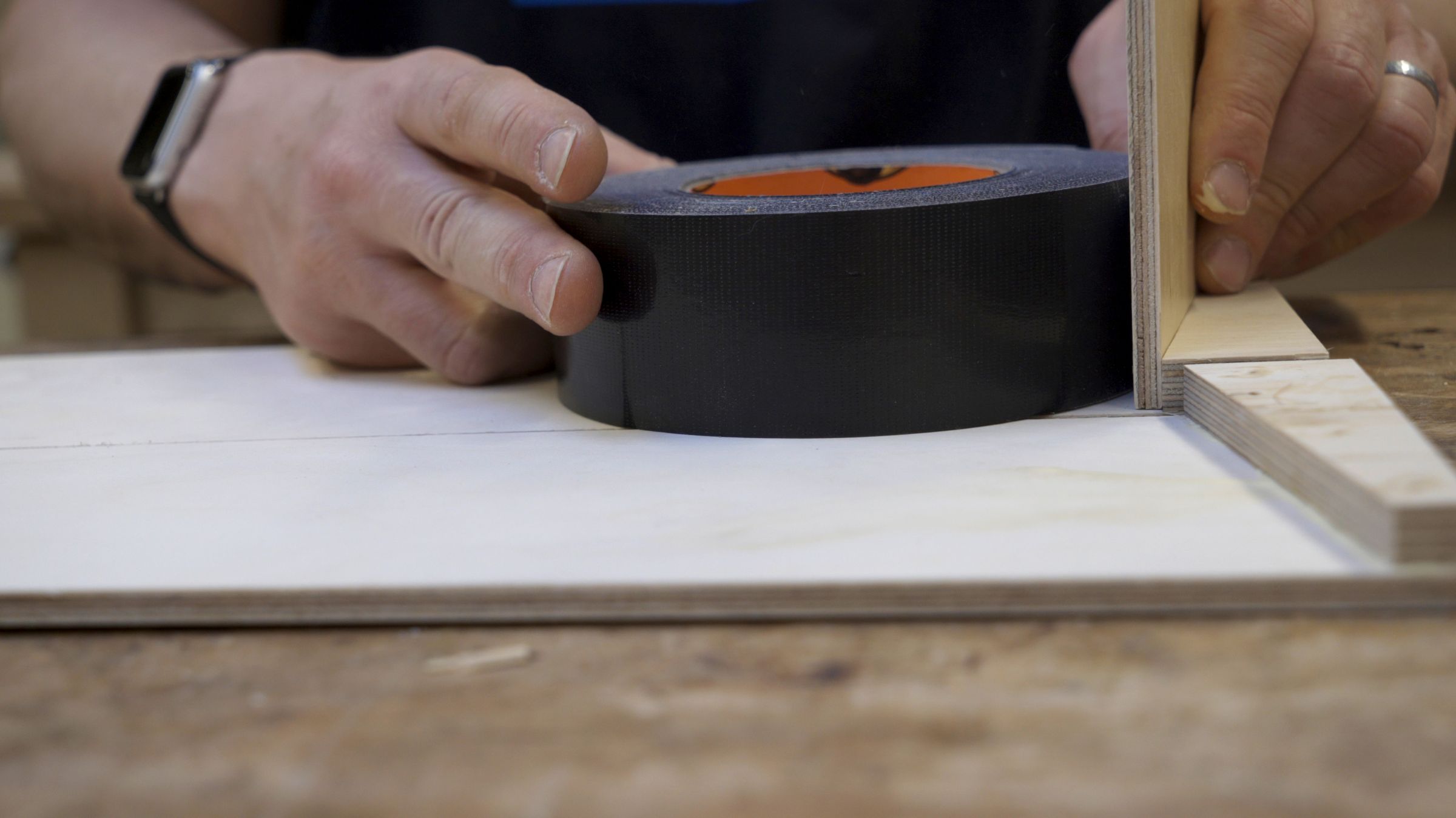 Super Simple Tape-Roll Storage Rack : 10 Steps (with Pictures ...