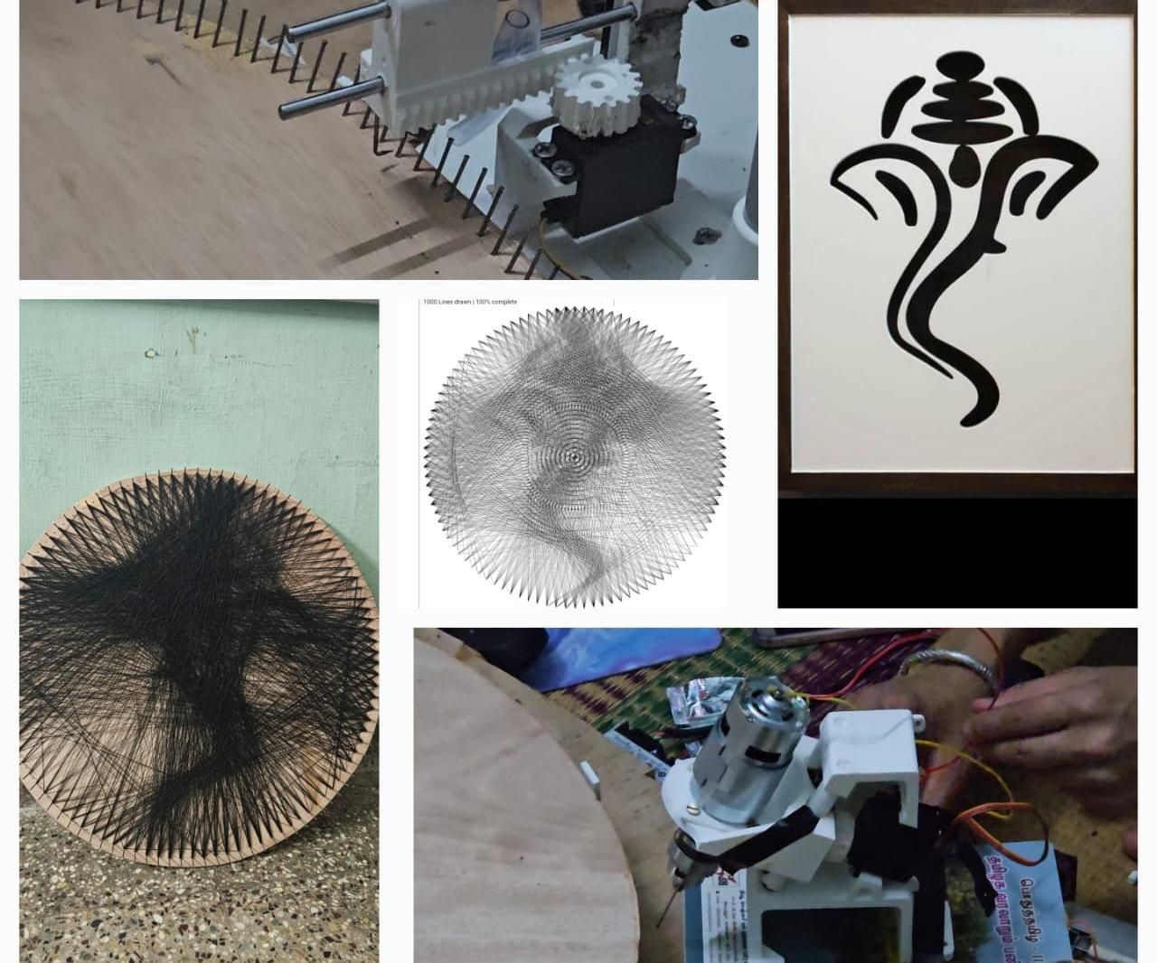 StringIT! – Automated String Art Machine : 8 Steps (with Pictures) - Instructables