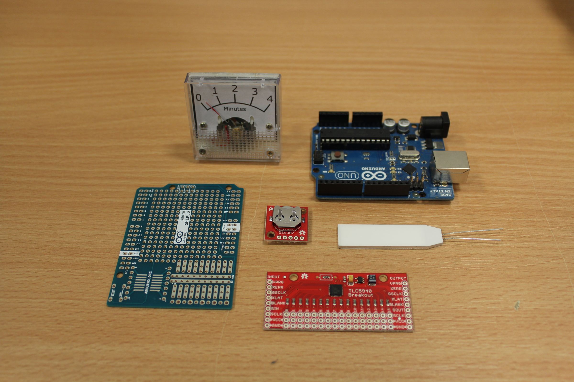 Arduino LED Backlight Clock With Pulsing Minute Hand : 7 Steps (with ...