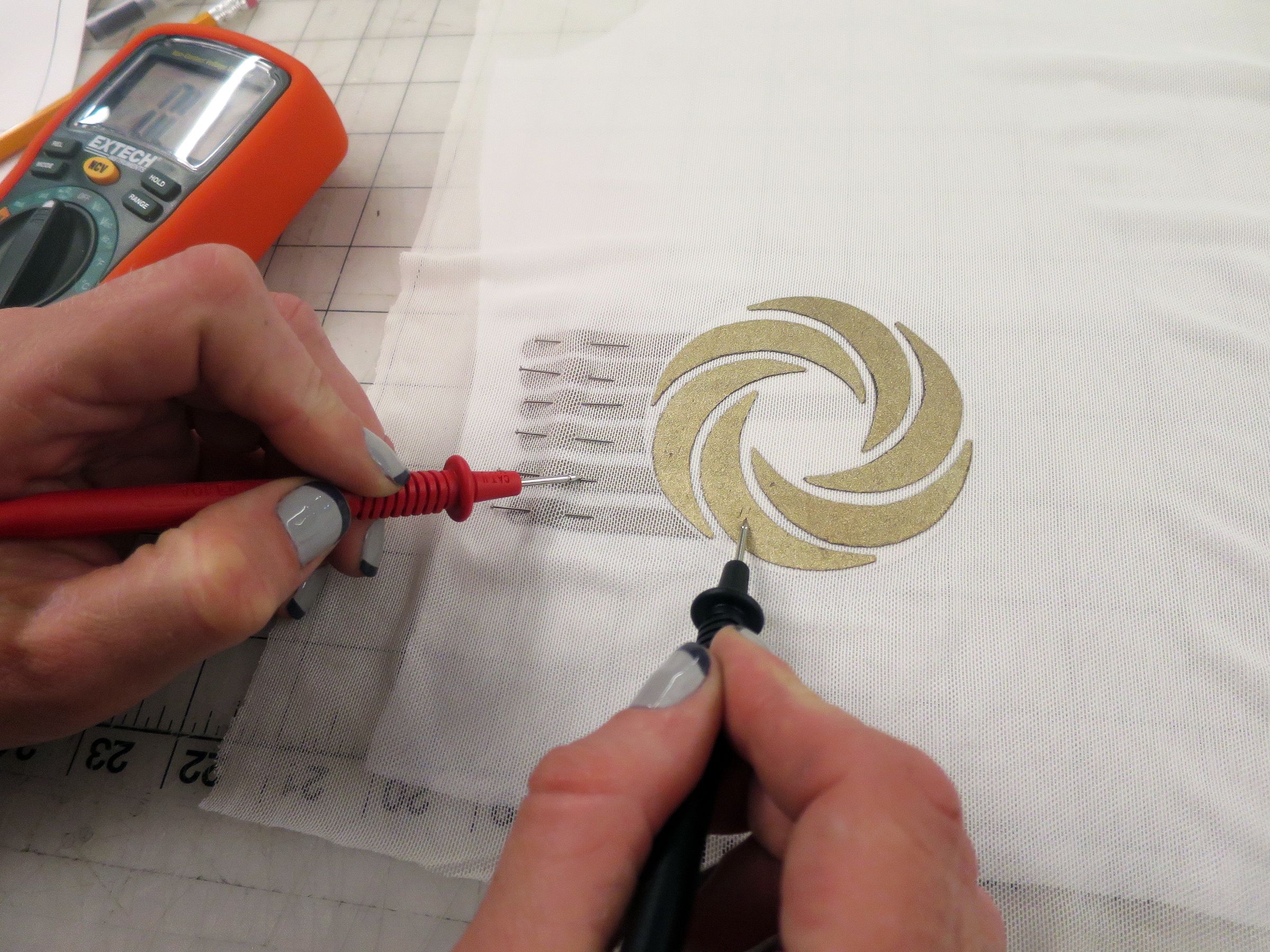 Capacitive Wheel Fabric Sensor : 6 Steps (with Pictures) - Instructables