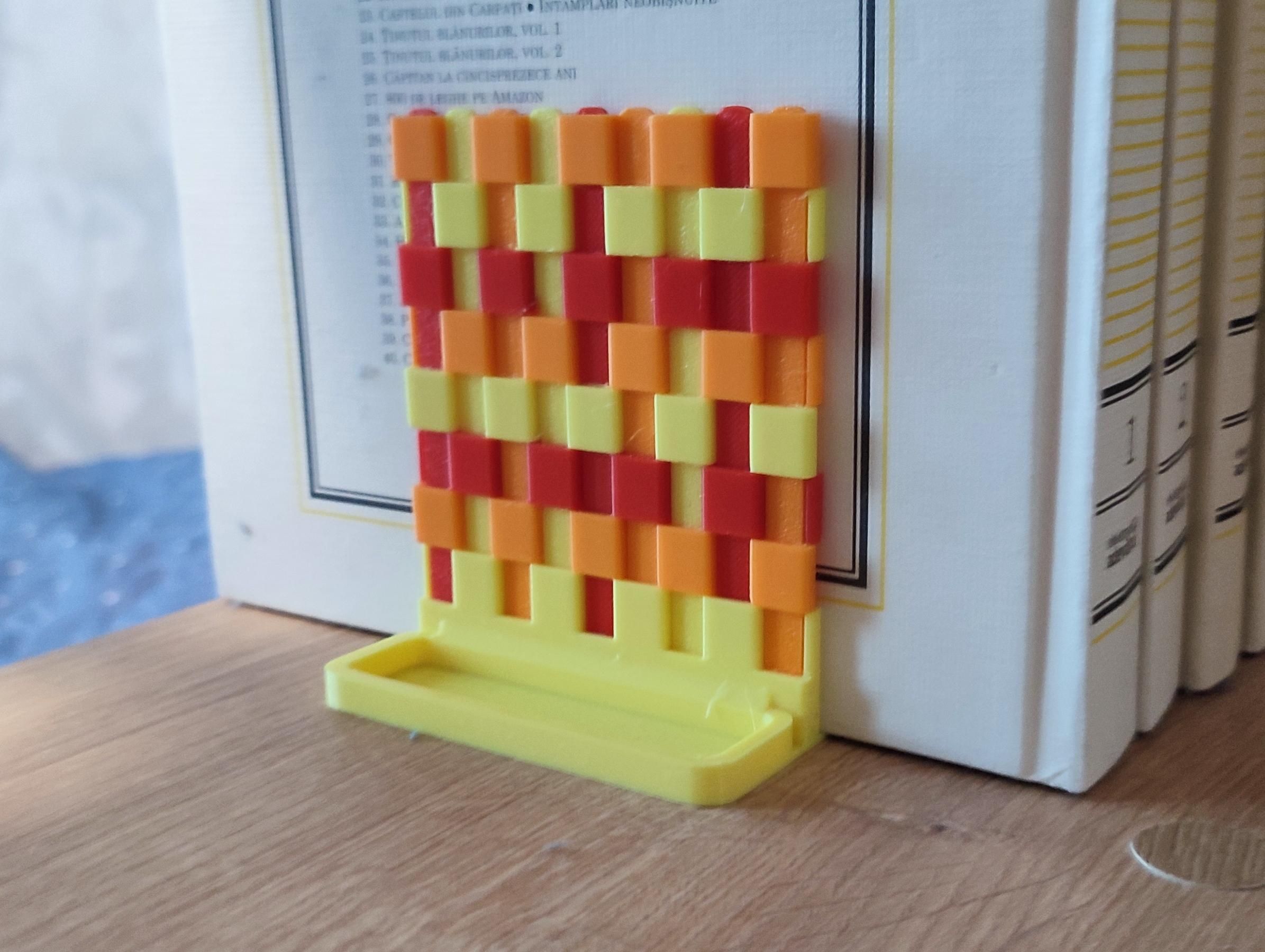 3D Printed "Woven" Bookend and Bookmark : 3 Steps (with Pictures ...