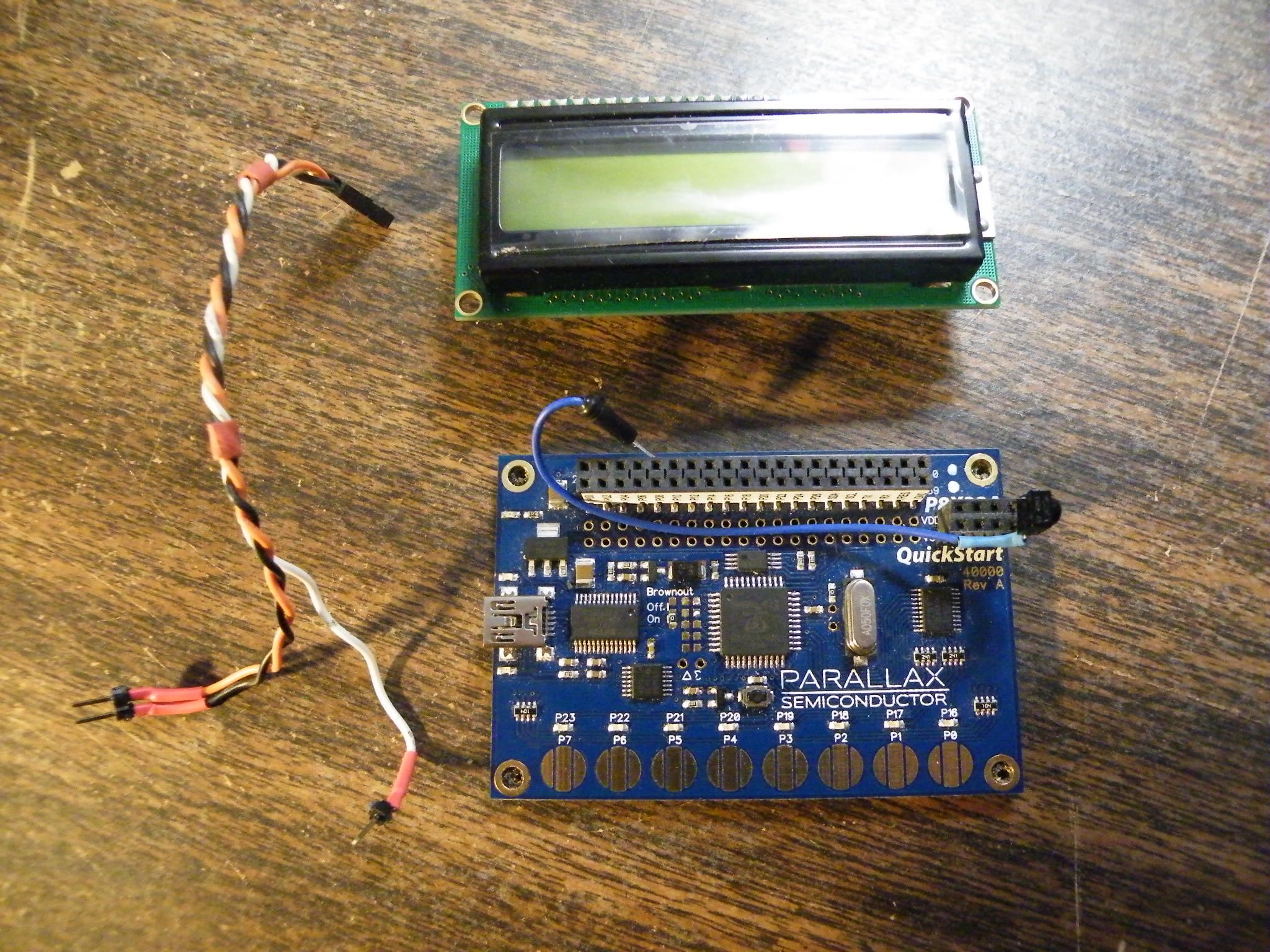 Liquid Crystal Display for the QuickStart Board - Instructables