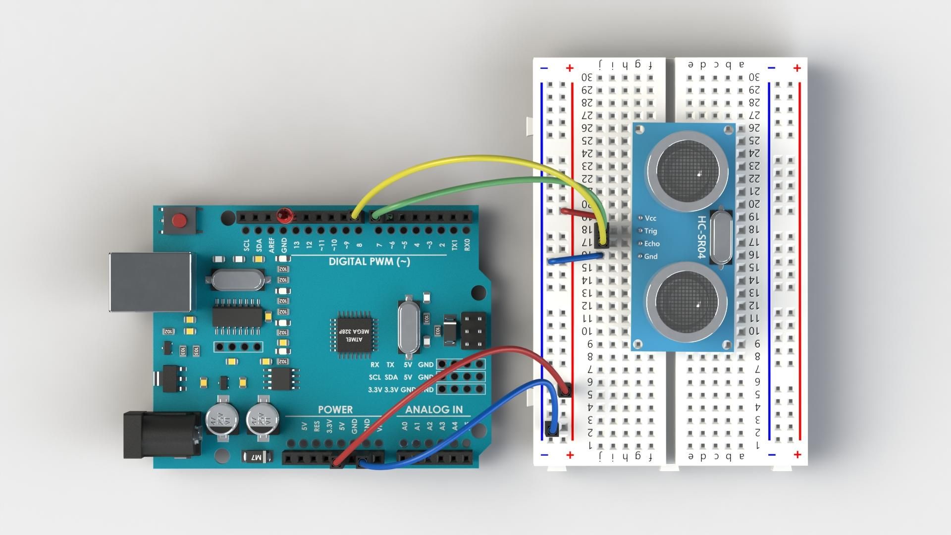 Arduino and HC-SR04 : 7 Steps - Instructables