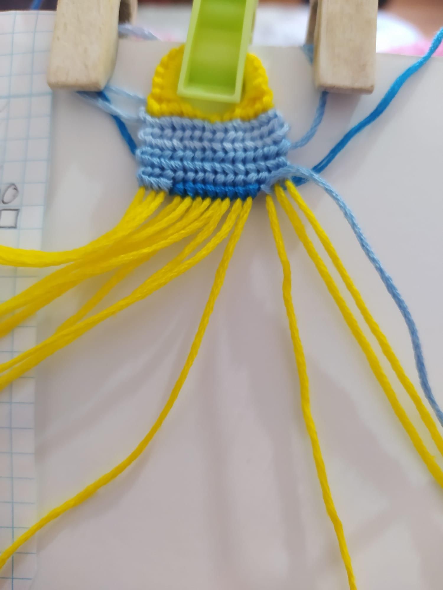 Keychain Macrame Sunset : 15 Steps (with Pictures) - Instructables