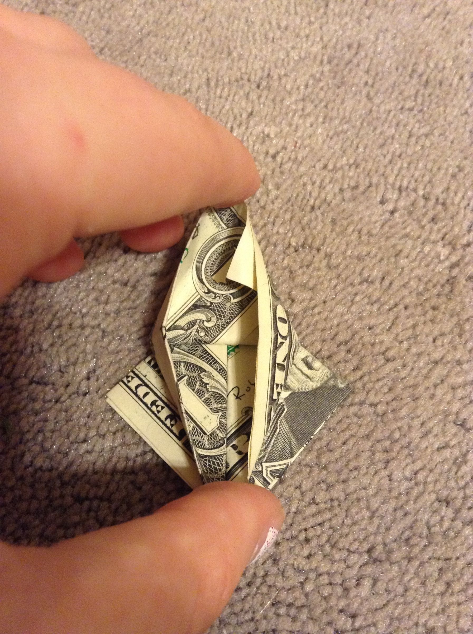 Origami Using Money : 14 Steps - Instructables