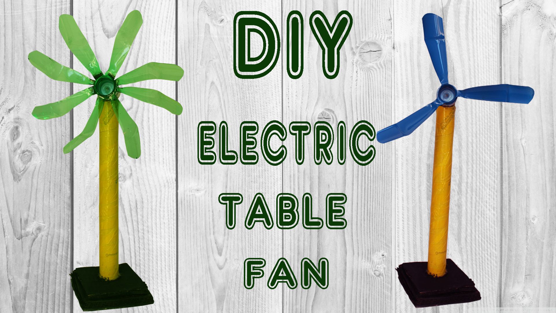 How to Make Table Fan From Plastic Soda Bottle DIY Simple Electric Fan ...