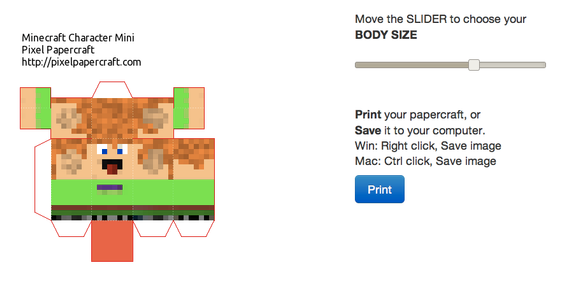 Papercraft Your Minecraft Skin! - Instructables