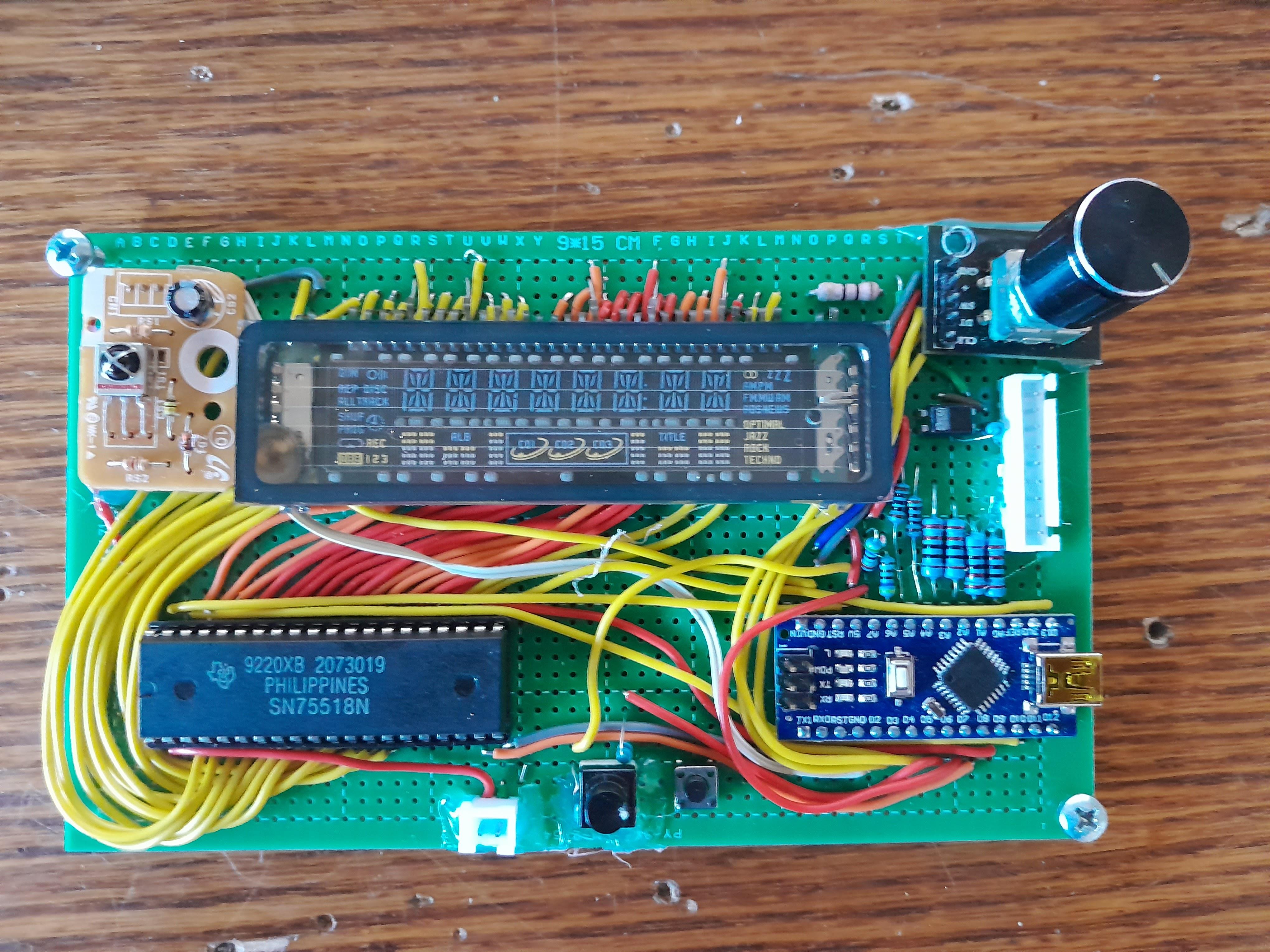 Vacuum Fluorescent Display Arduino : 3 Steps - Instructables