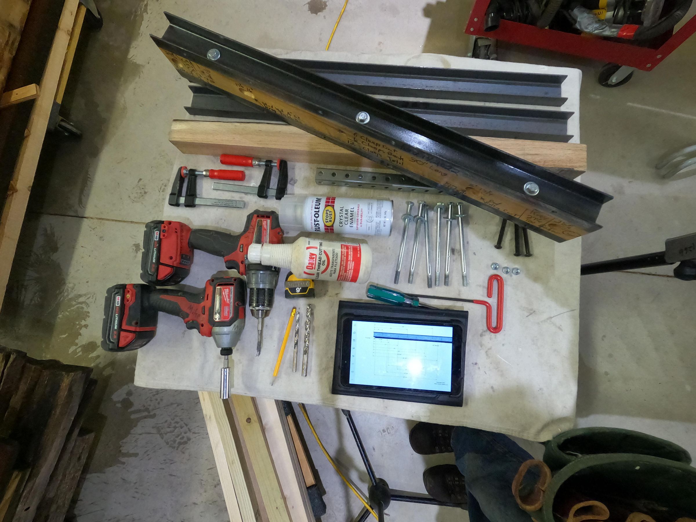 Multi-Clamp Glue-Up Jig for Fabricating DIY Wood Beams AKA a ...