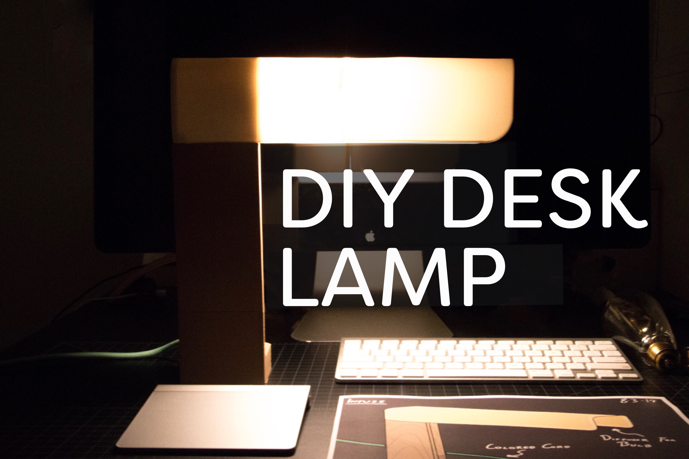 DIY Minimalist Desk Lamp : 9 Steps (with Pictures) - Instructables