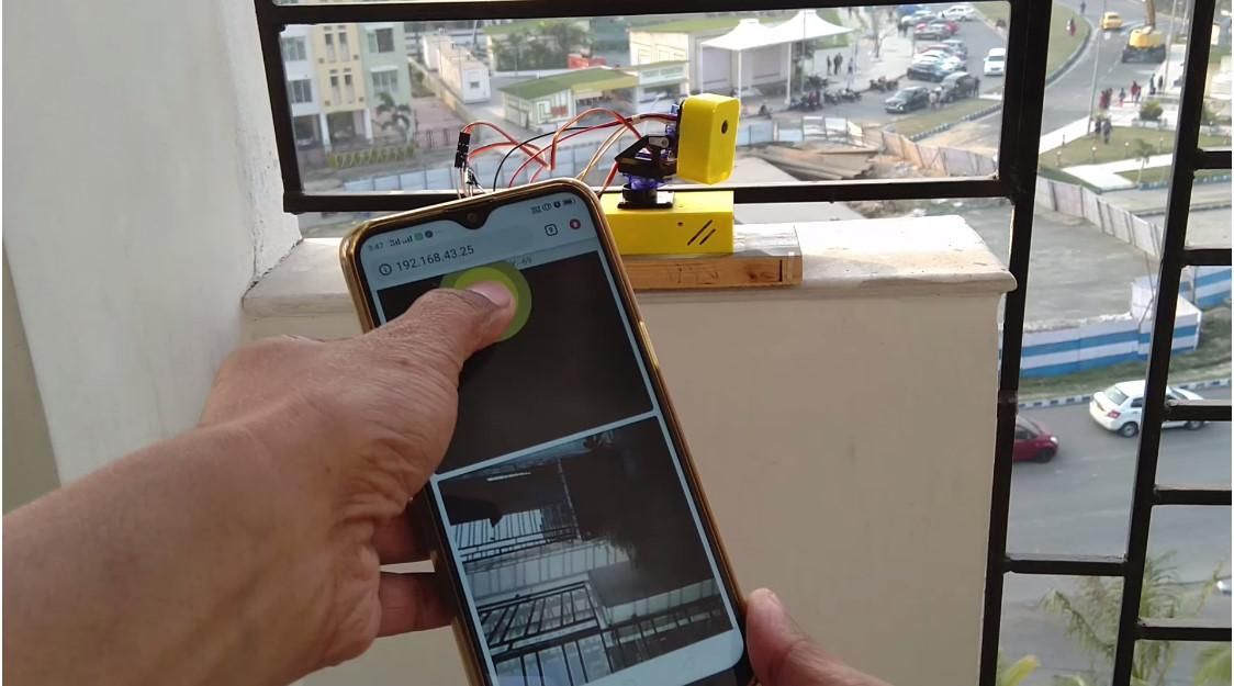 Pan Tilt Wifi Camera Controlled by Smartphone With ESP32 : 5 Steps ...