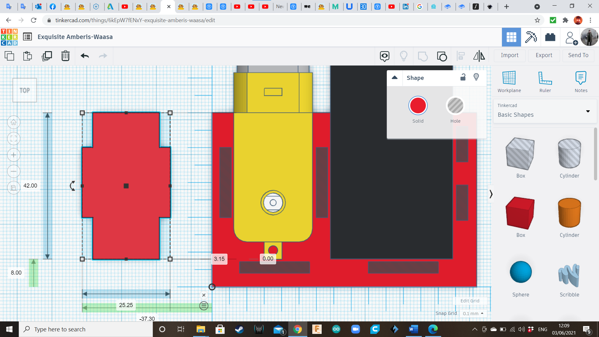 Tinkercad Robotics for School: Laser-cut Walking Machine! : 27 Steps ...