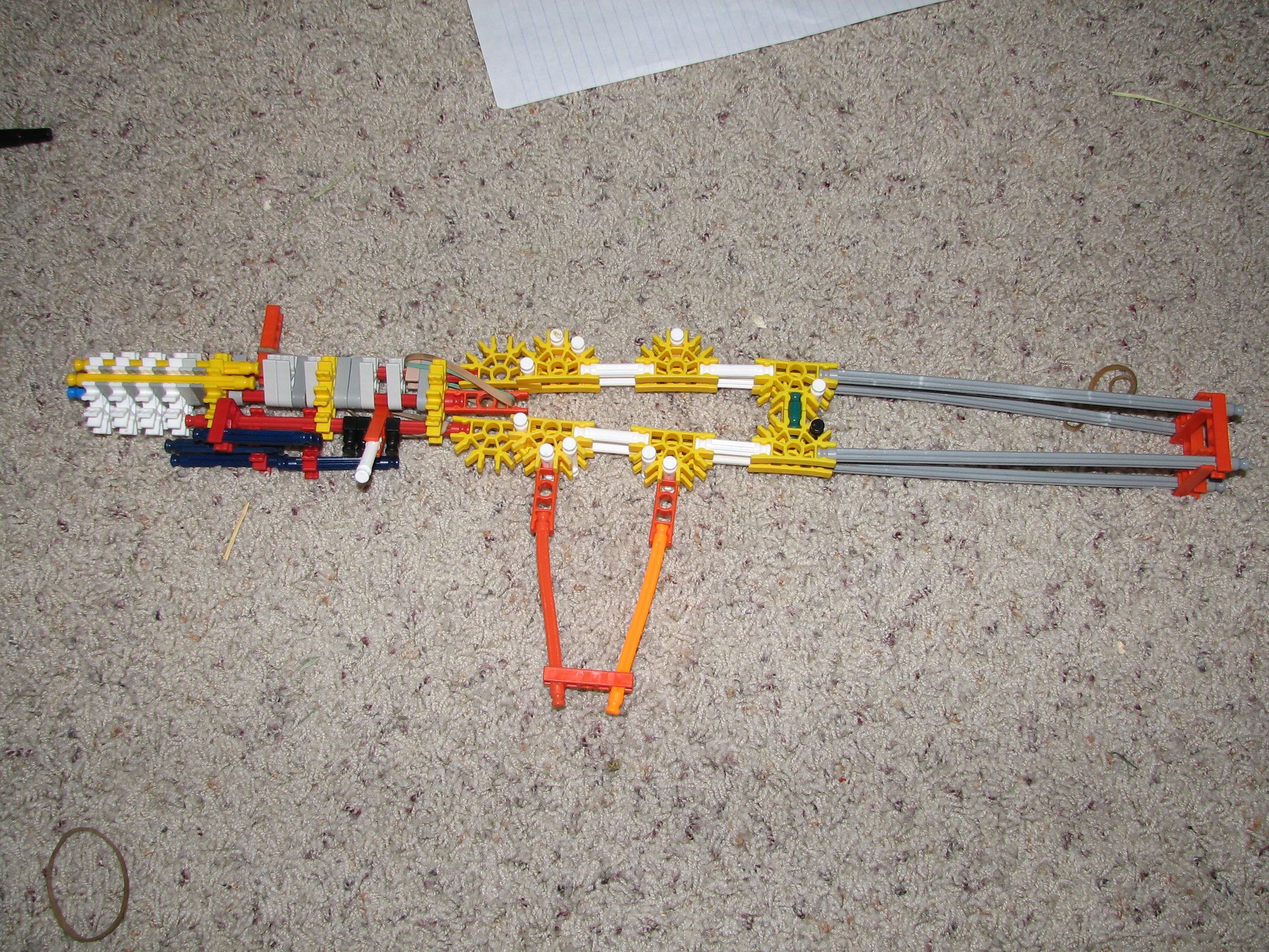 Knex Mini Rifle : 5 Steps - Instructables