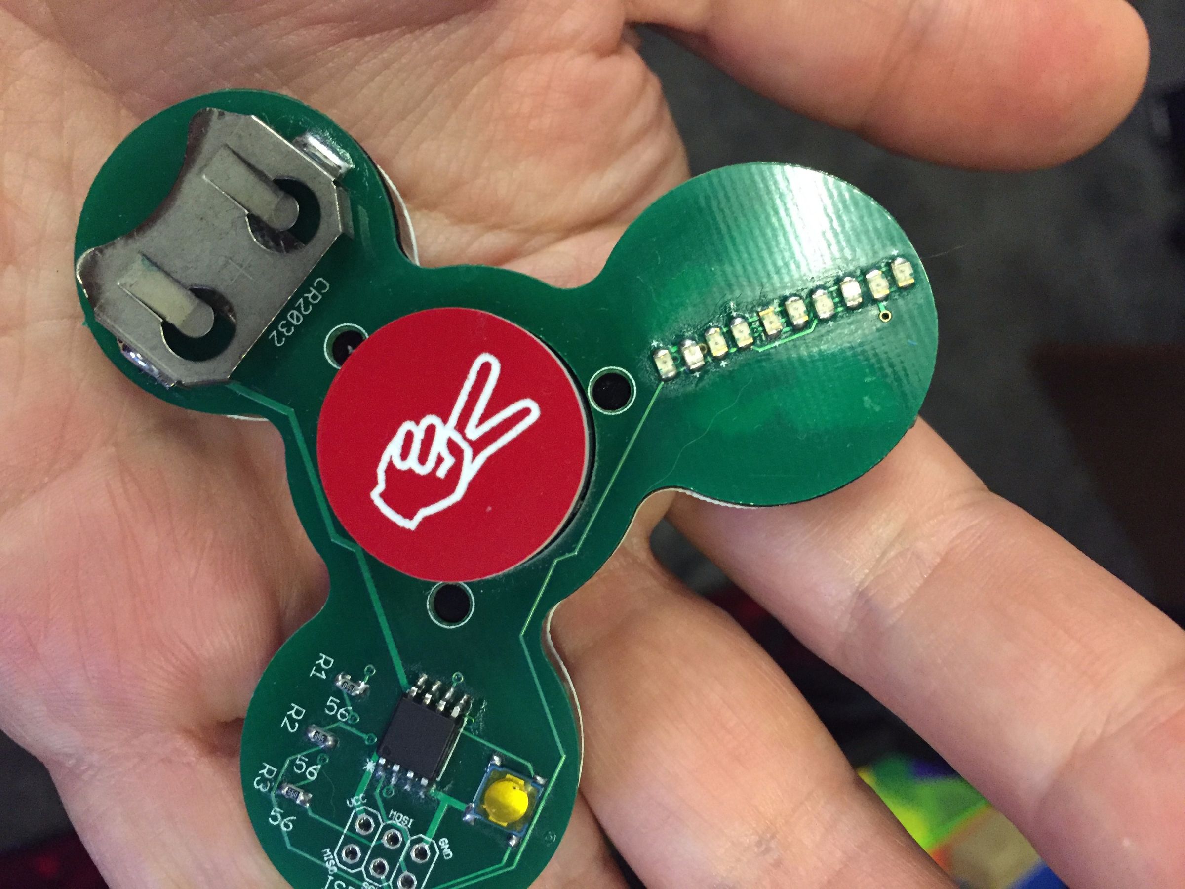 POV Arduino Fidget Spinner : 10 Steps (with Pictures) - Instructables