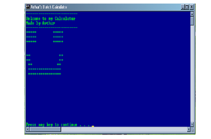 Arthur's Batch Calculator : 3 Steps - Instructables