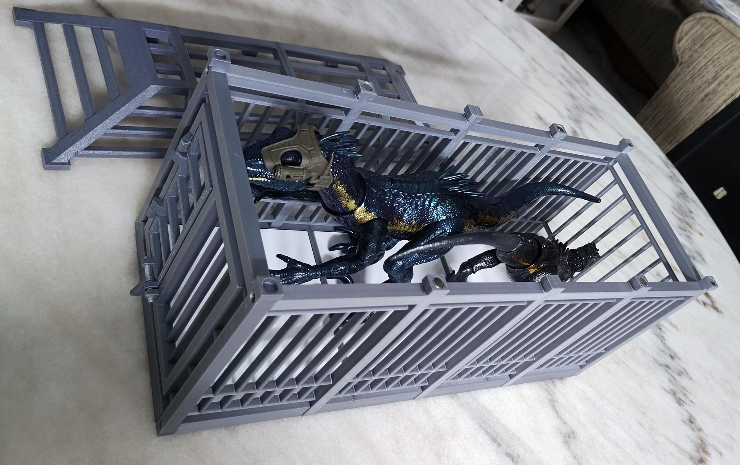 Indoraptor Cage - Jurassic World Toy : 5 Steps - Instructables