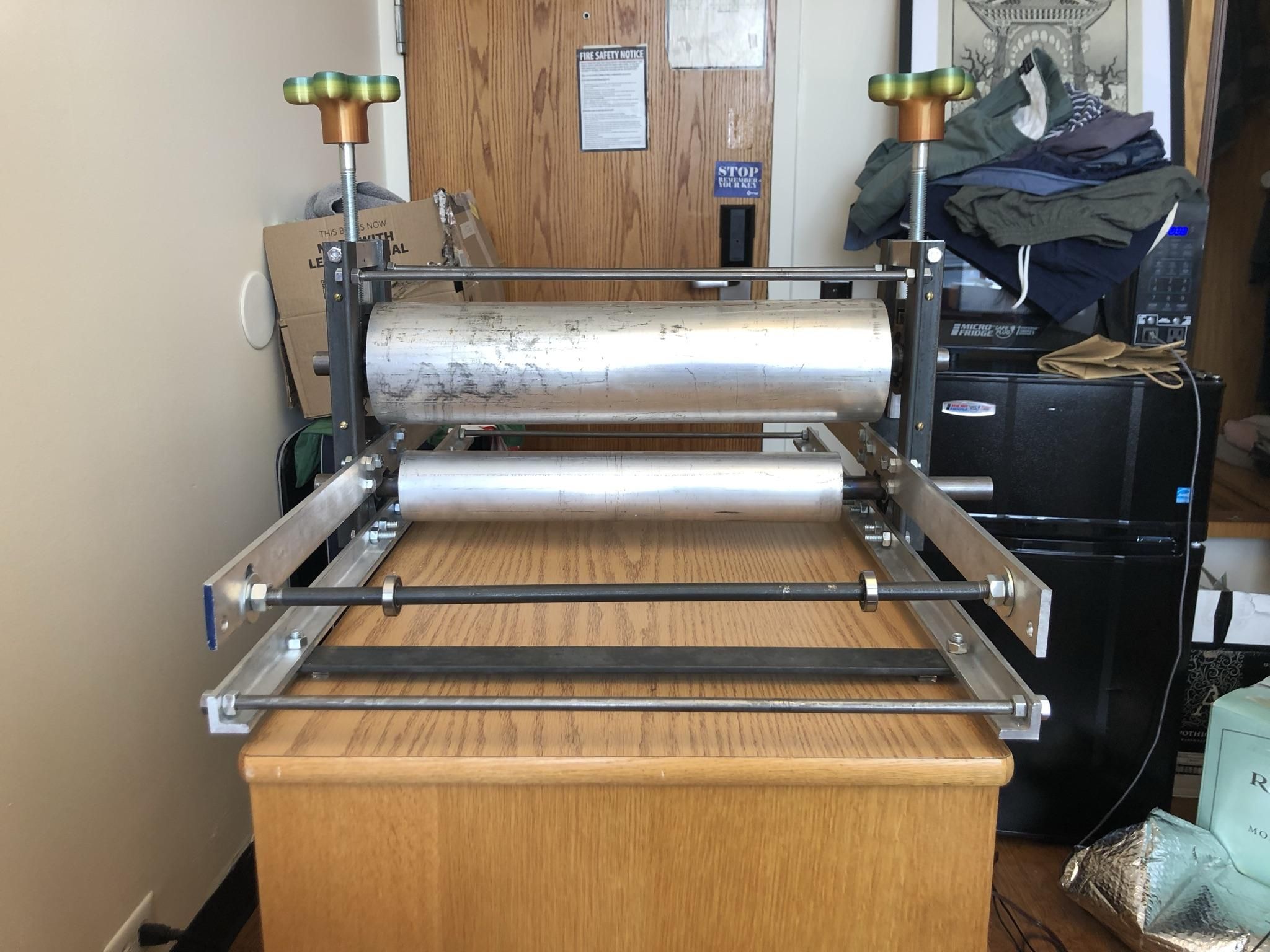 Build a Printmaking Press! : 33 Steps (with Pictures) - Instructables