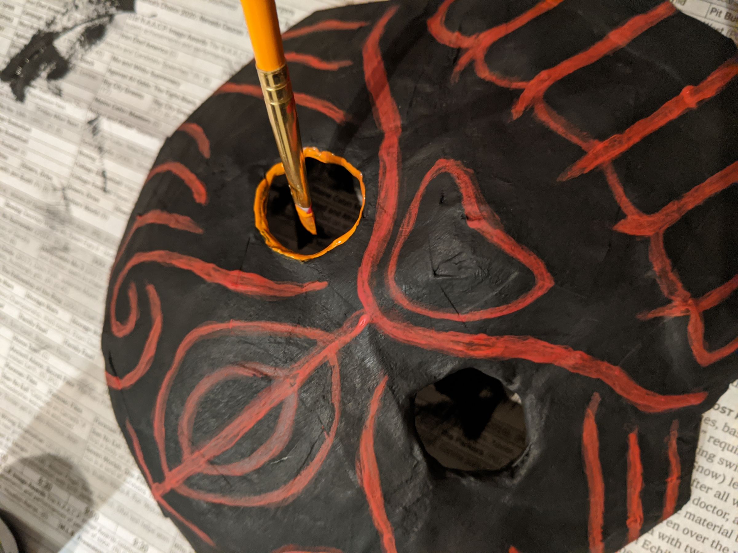 Paper Mache Mask : 11 Steps (with Pictures) - Instructables