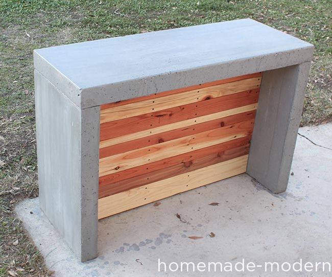 HomeMade Modern DIY Concrete Bar : 21 Steps (with Pictures) - Instructables