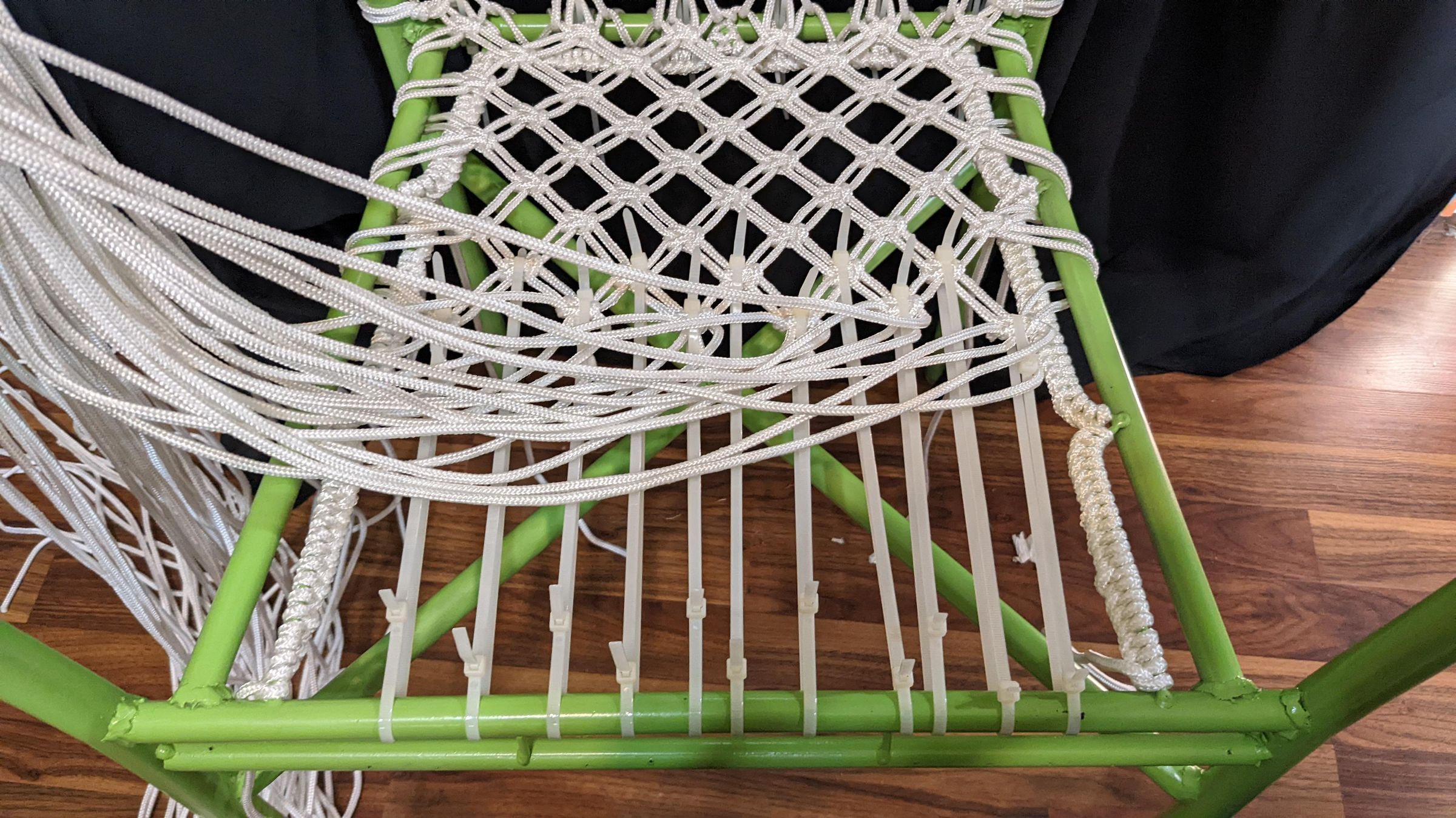 Upcycled Macrame Chair : 12 Steps (with Pictures) - Instructables