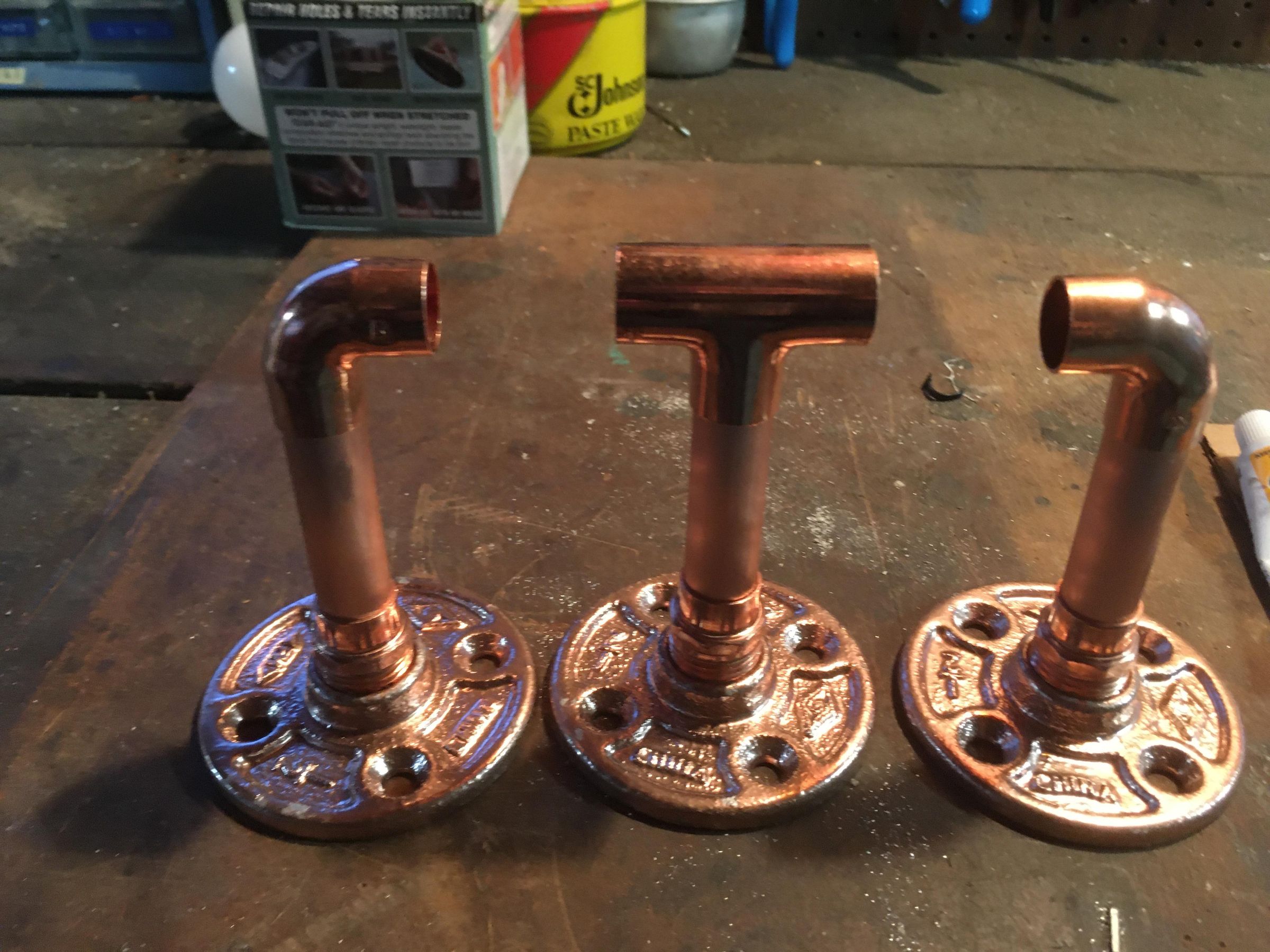 Brushed Copper Curtain Rods From Plumbing Parts : 9 Steps (with ...
