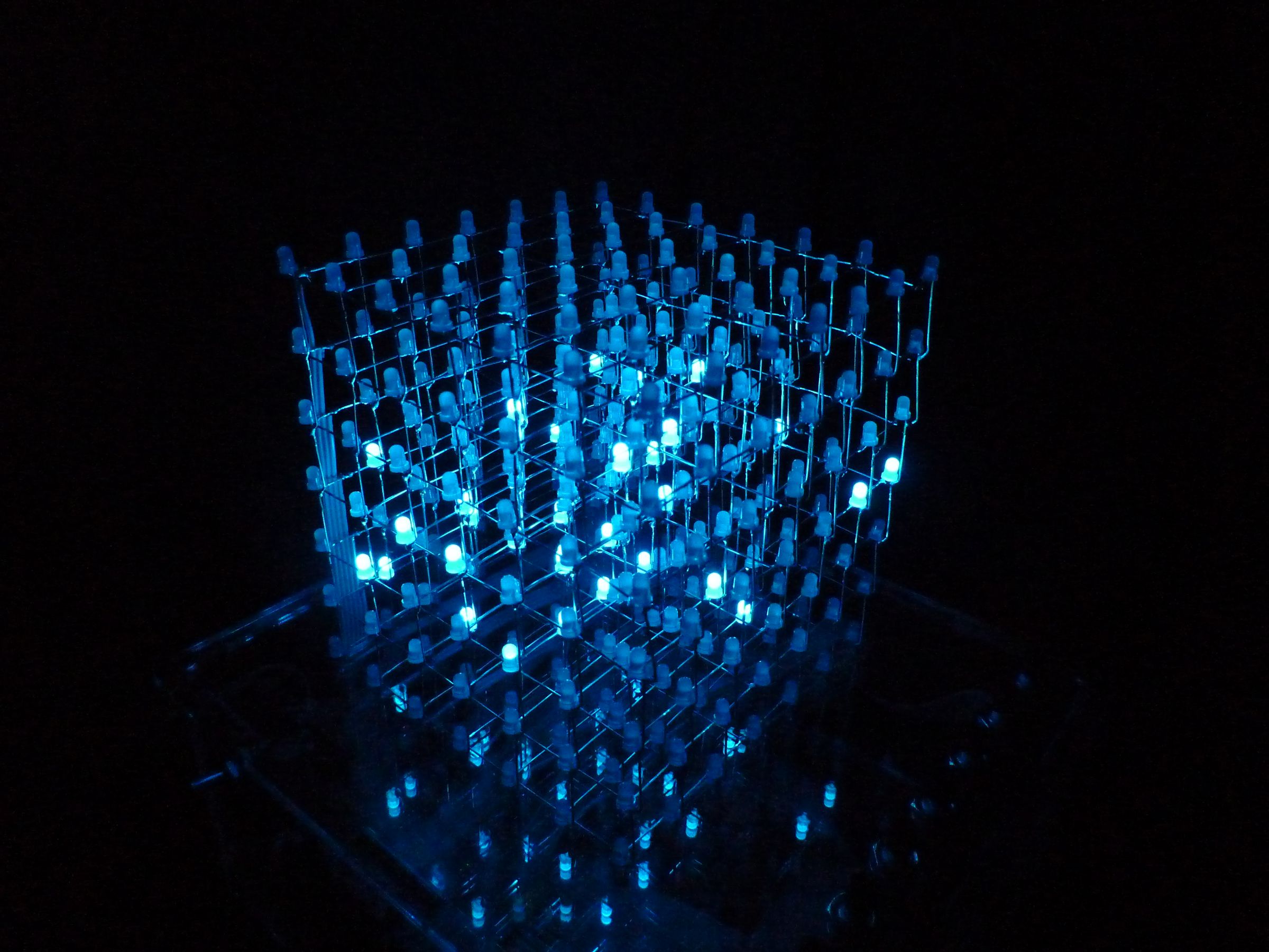 Self-Contained 7x7x7 LED Cube : 26 Steps (with Pictures) - Instructables