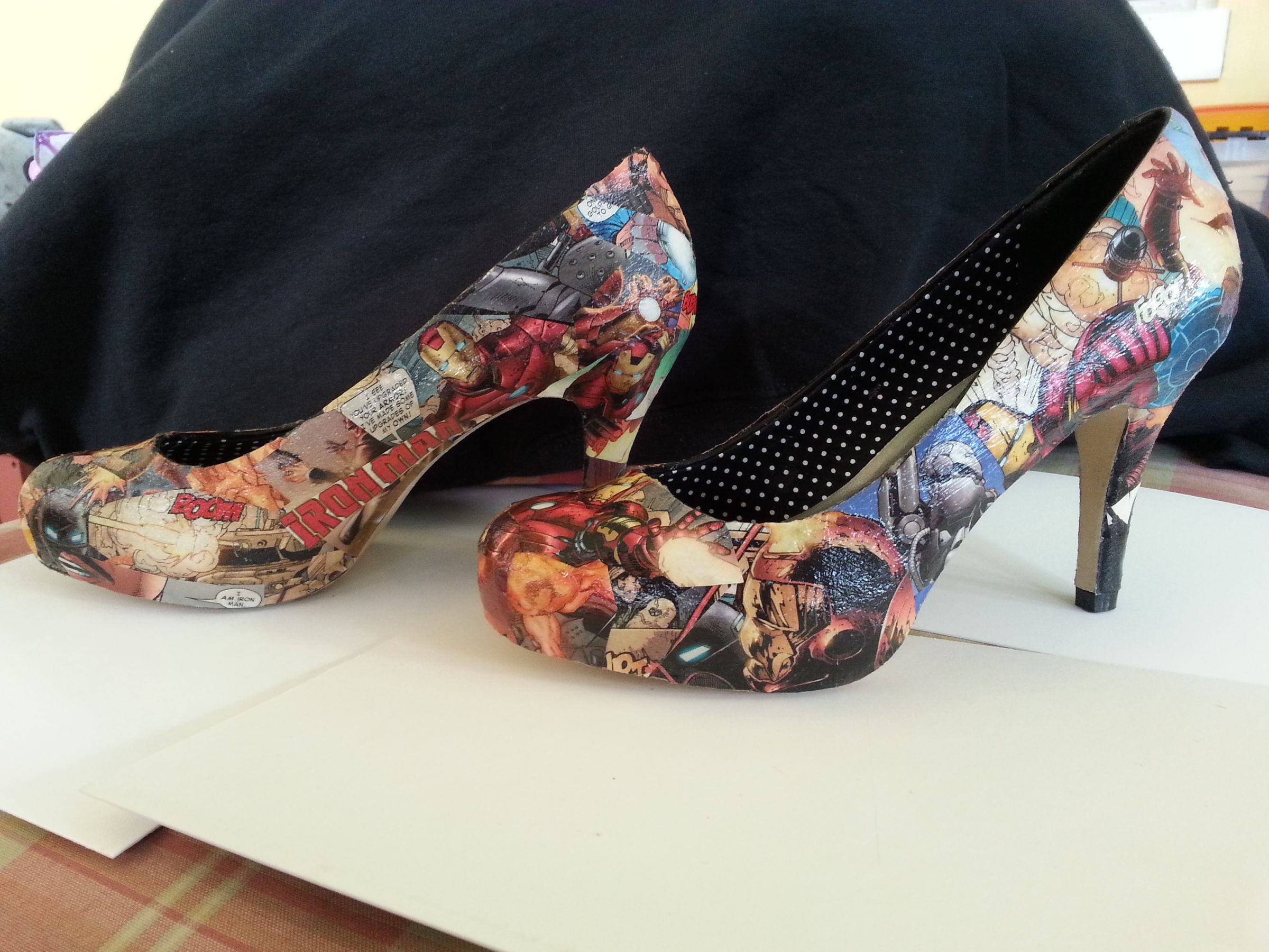 Comic Book Shoes : 5 Steps (with Pictures) - Instructables