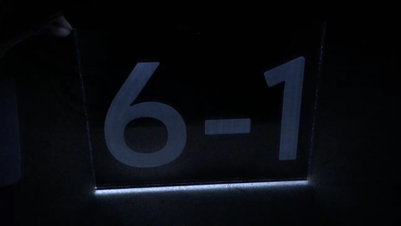 DIY: Illuminated House Number Powered by Solar Panels : 11 Steps (with ...